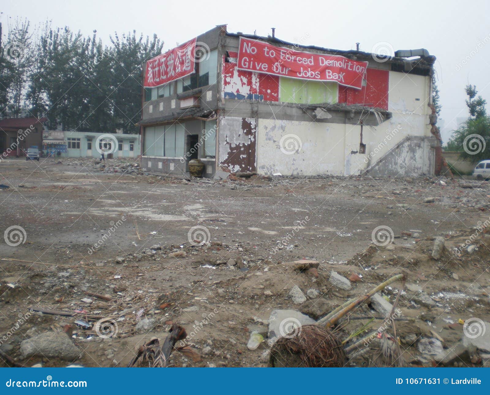 Beijing Urban Renewal Protests Editorial Photo - Image of businesses ...