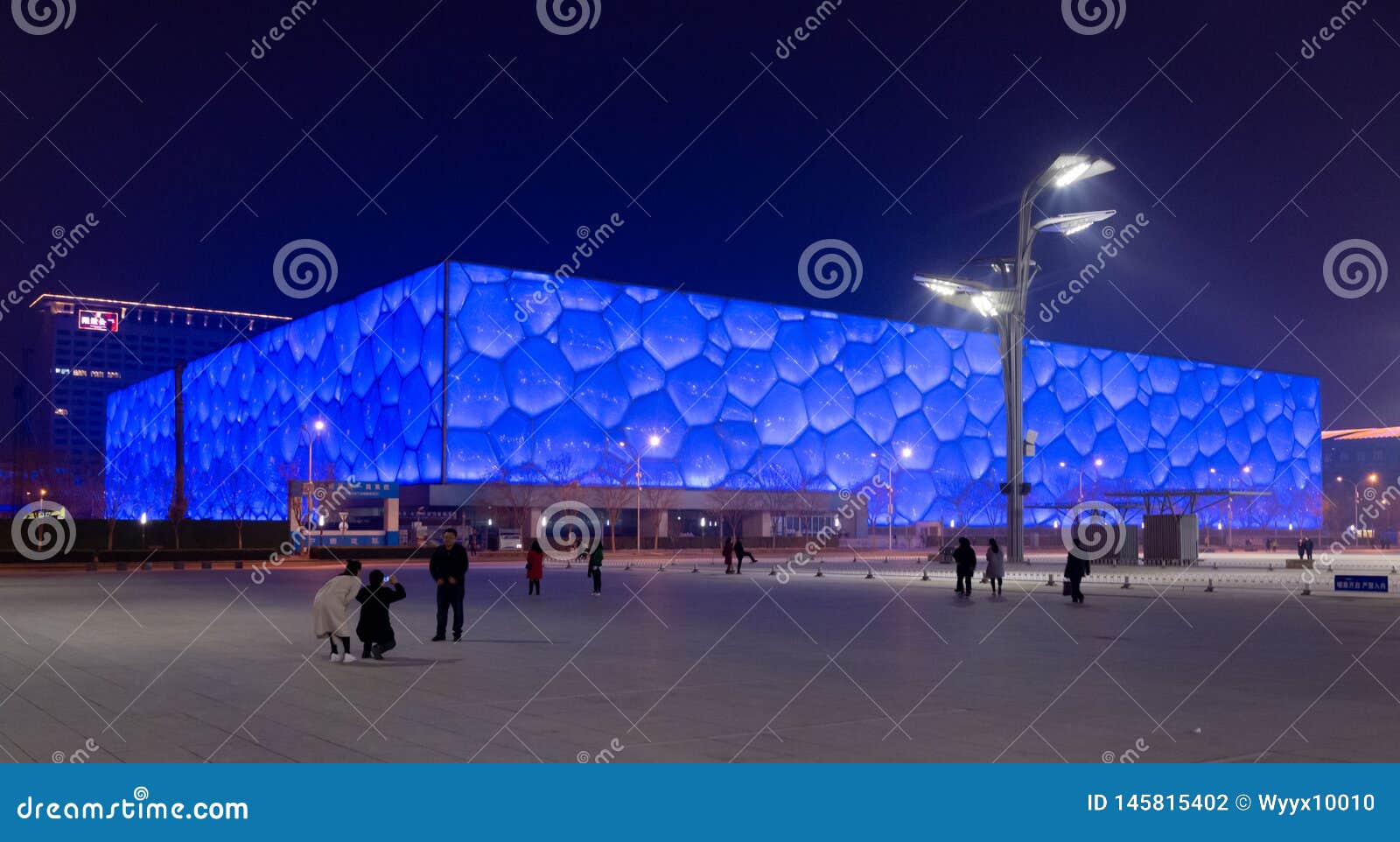 The Water Cube Editorial Photo | CartoonDealer.com #43595627