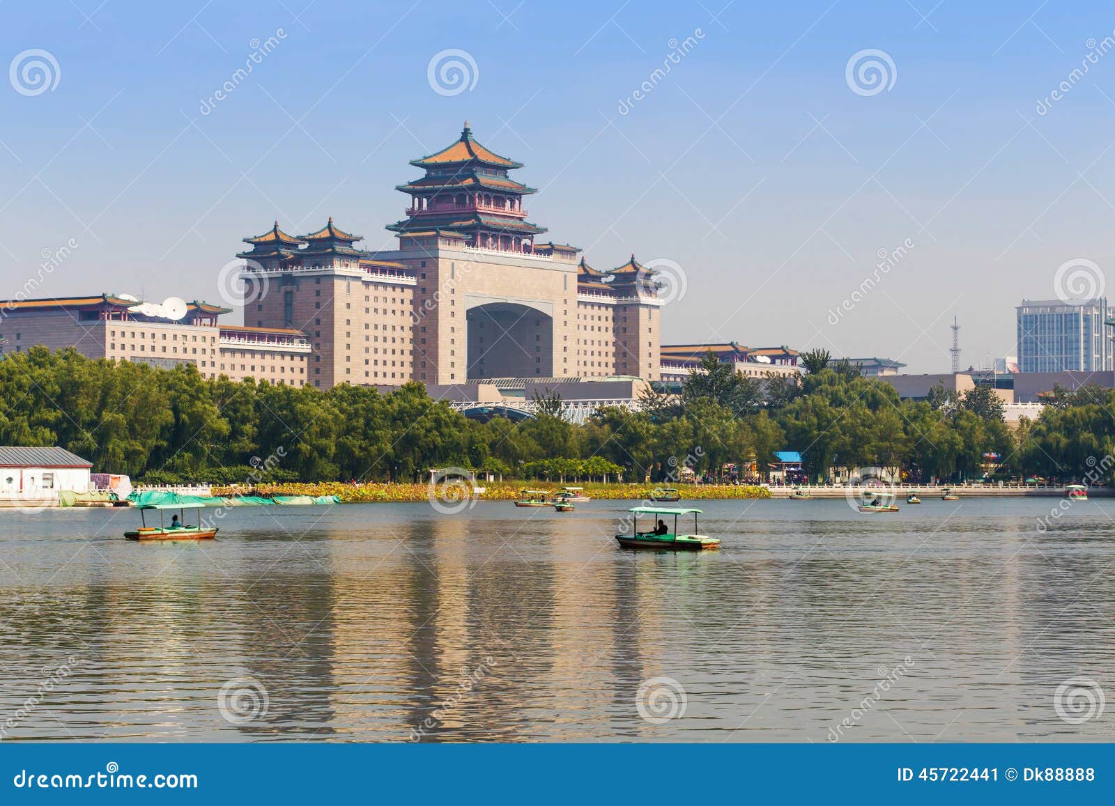 Beijing West Railway Station Stock Image - Image of buildings, beauty ...
