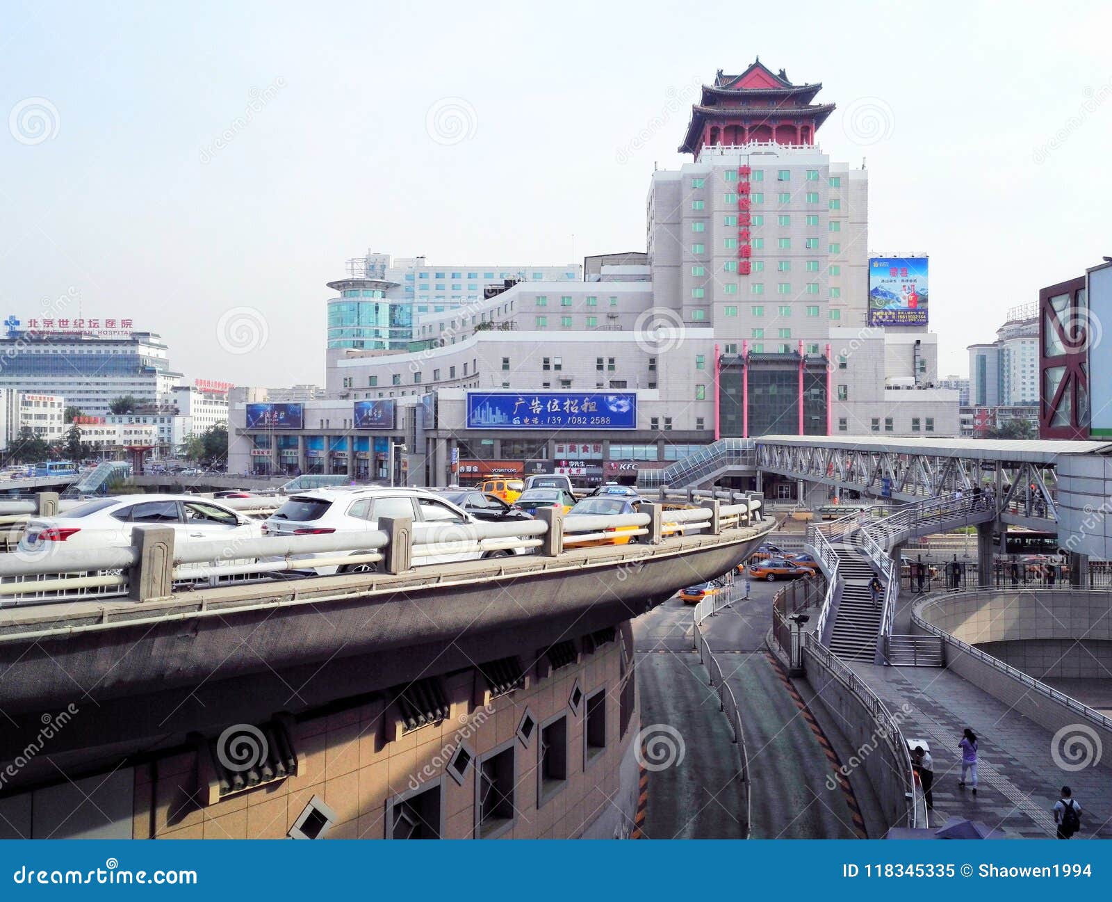 Beijing West Railway Station Editorial Image - Image of conveyance ...