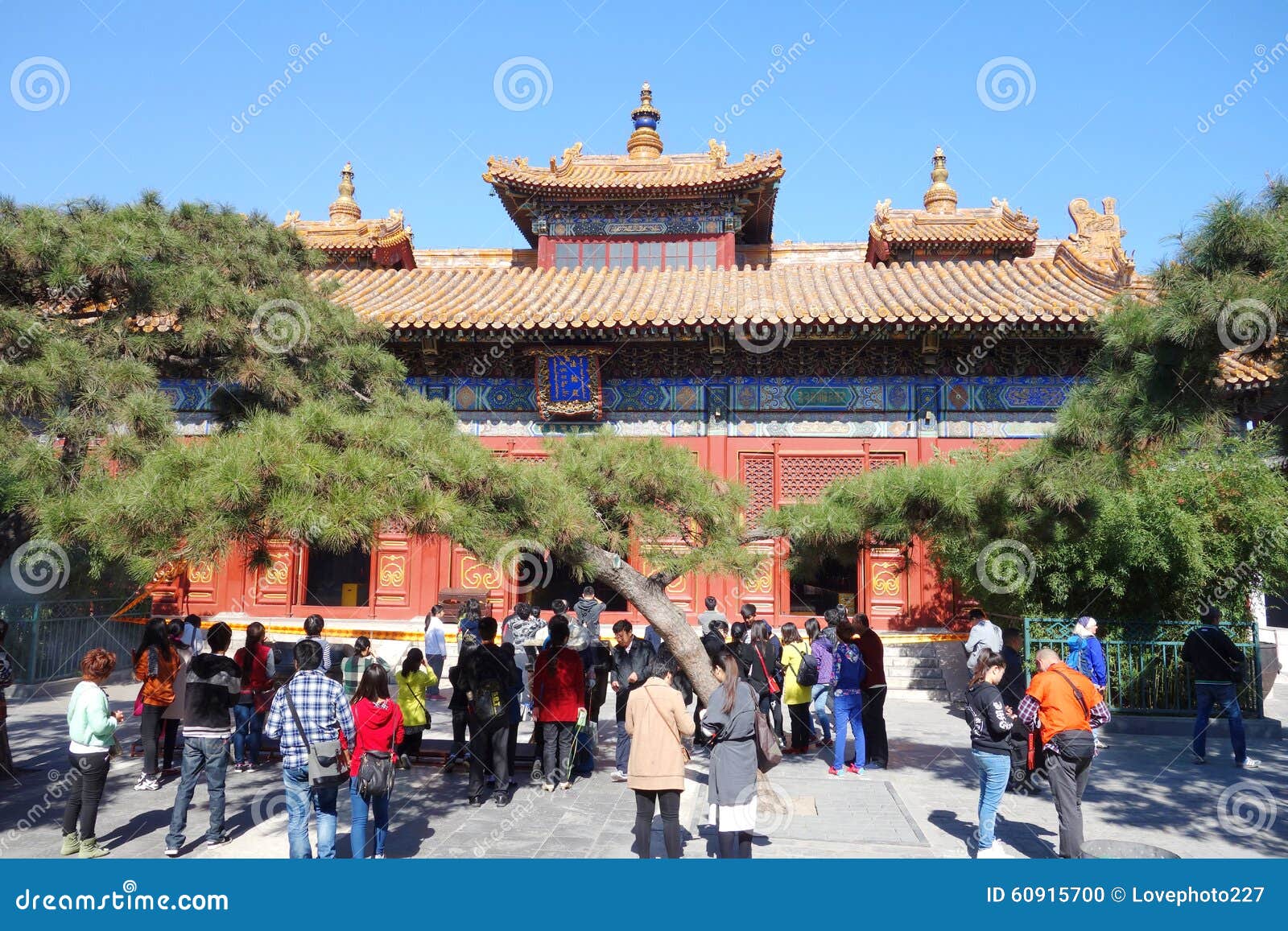 Beijing Yonghe Lama Temple editorial image. Image of chinese - 60915700