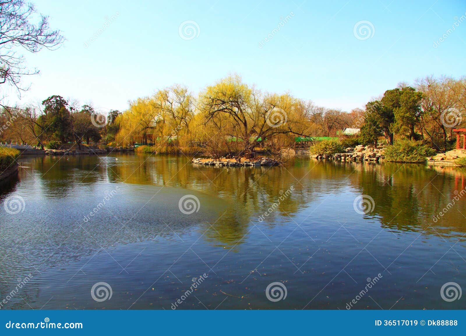Beijing spring scenery stock image. Image of landmark - 36517019