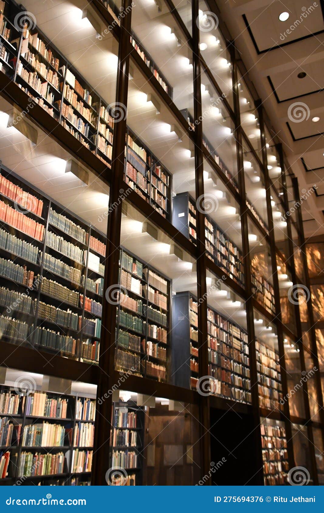 Beinecke Rare Books And Manuscripts Library At Yale University In New