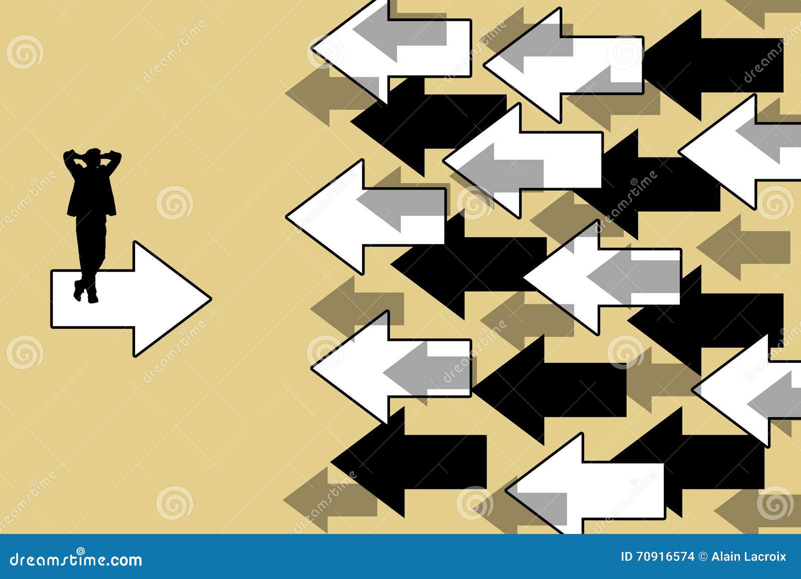 Being cool stock illustration. Illustration of confident - 70916574