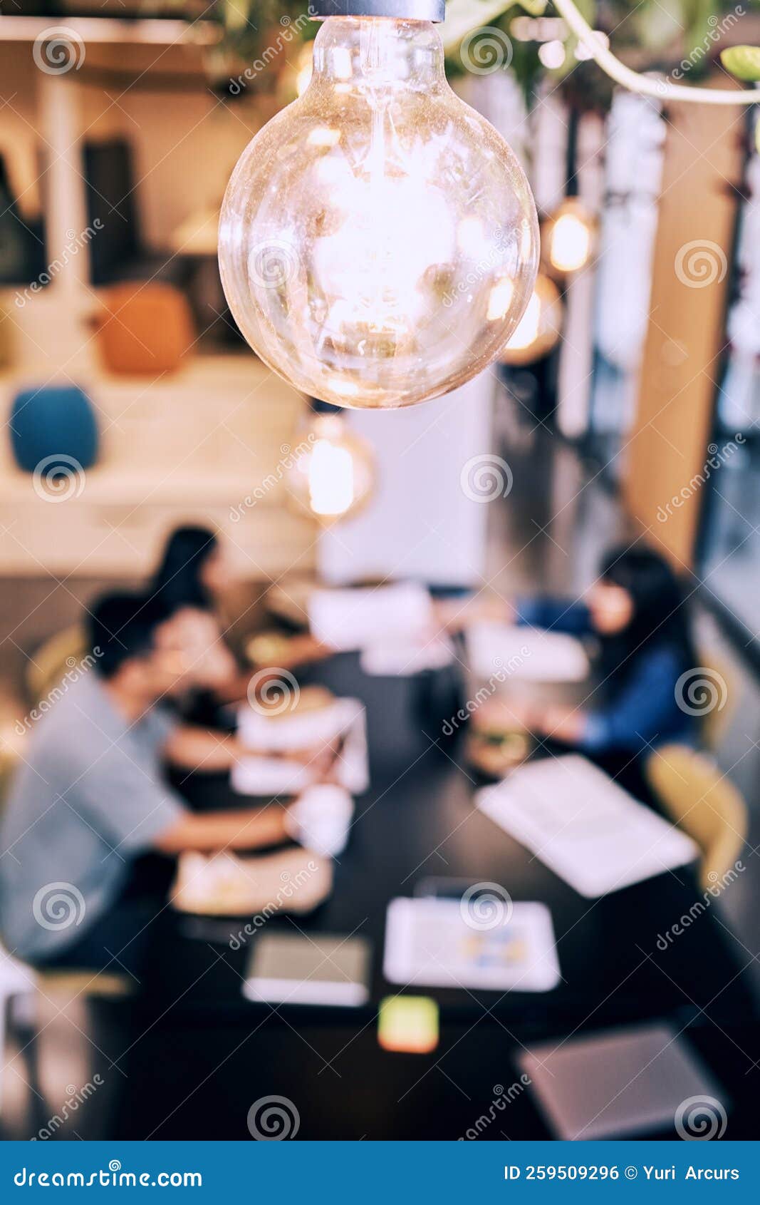 Being in Creative Environments always Sparks Bright Ideas. a Lightbulb ...