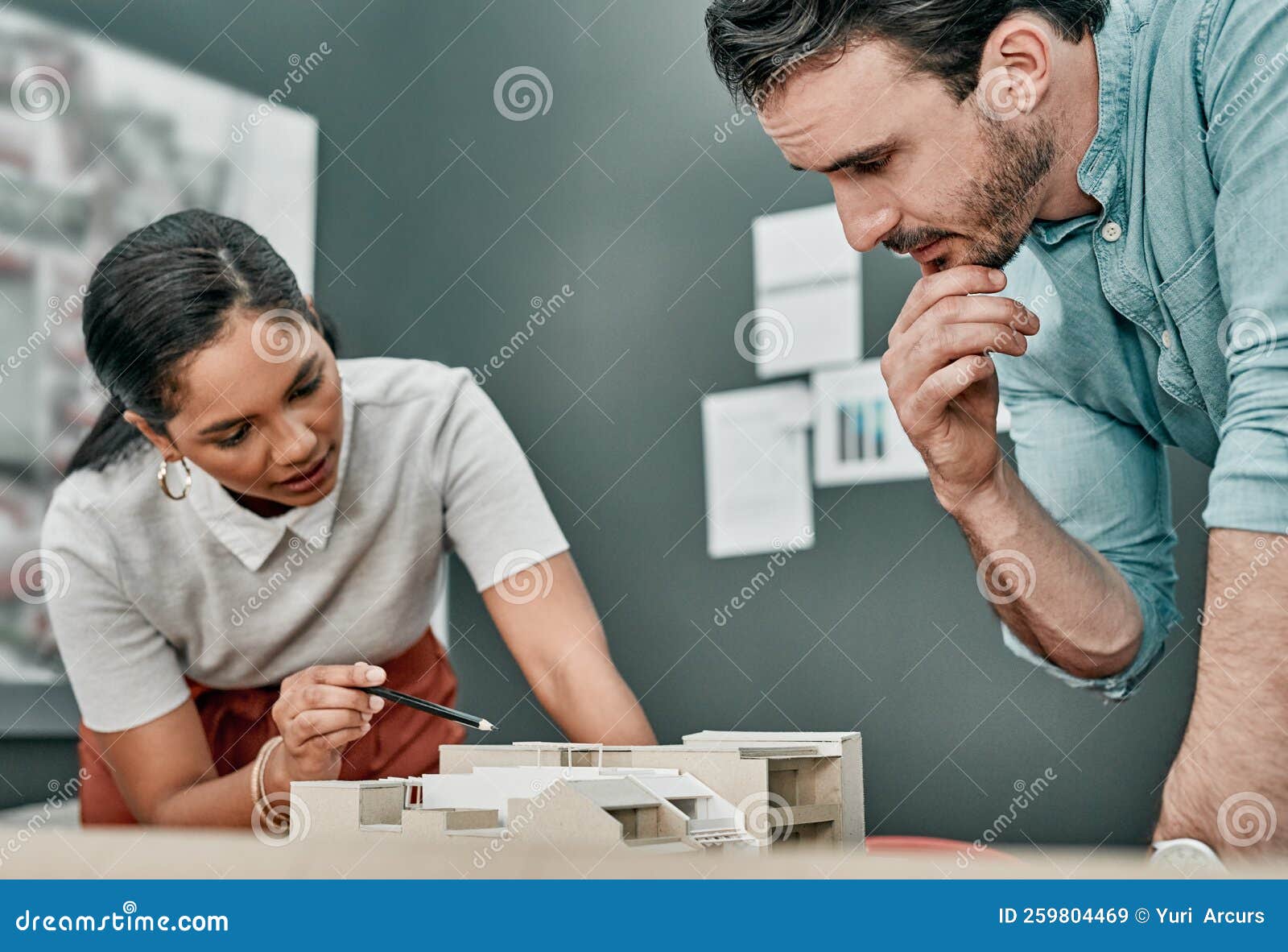 Being a Designer Means Being a Problem Solver. Two Architects Working ...