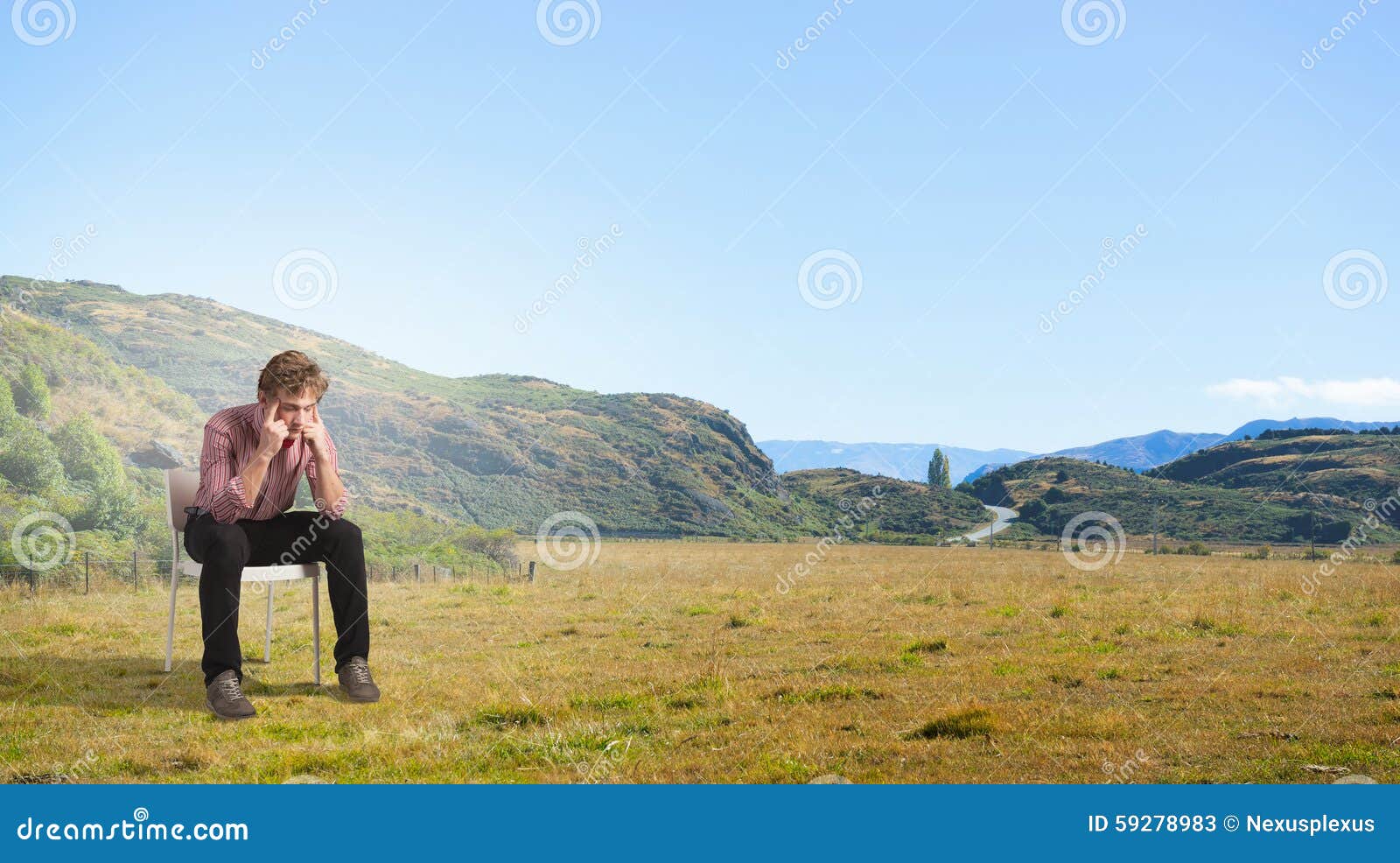 Being in despair stock image. Image of fail, pensive - 59278983