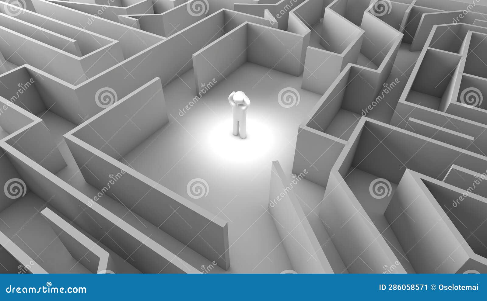 Being in Difficulty , Issues and Finding Solutions in a Maze,3d ...