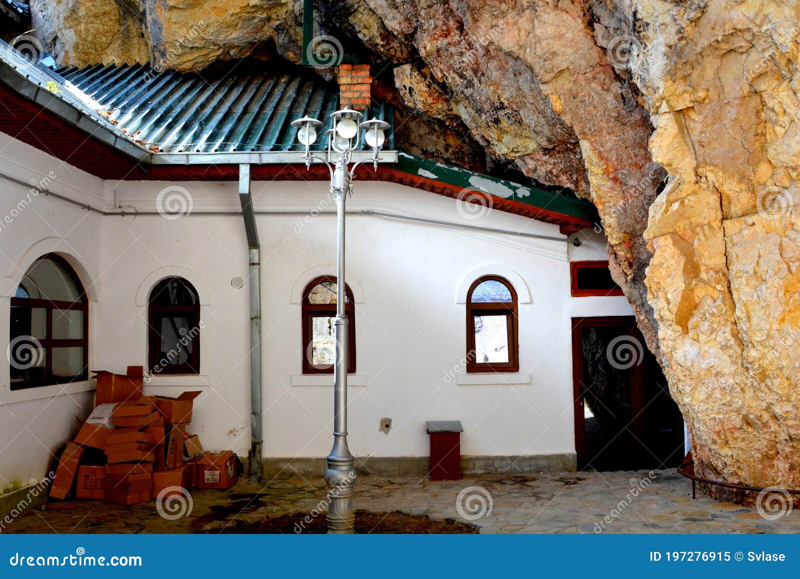 Monastery Pestera in Bucegi Massif, in Carpathian Bend Mountains ...