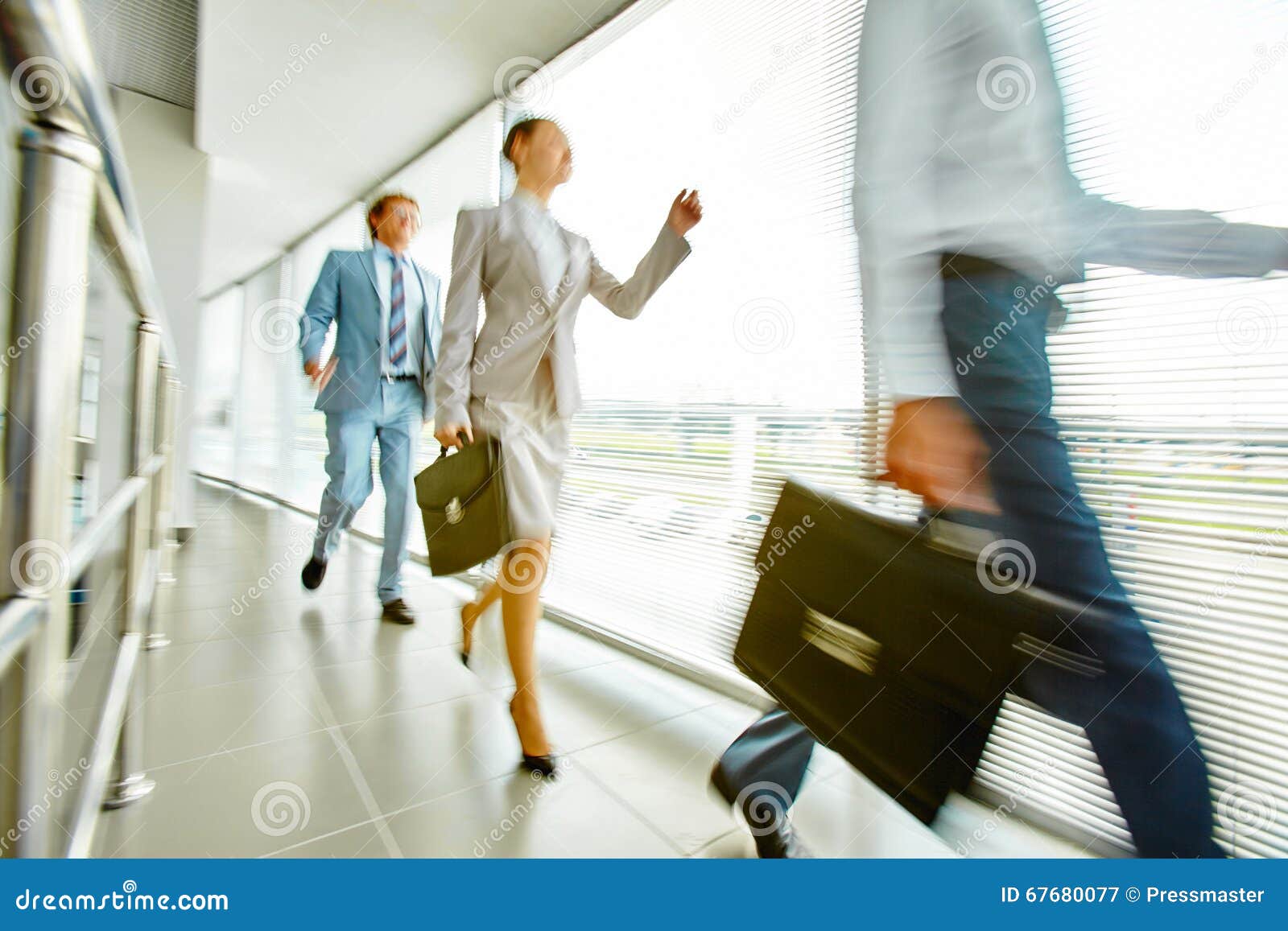 Being in hurry for work stock image. Image of contemporary - 67680077