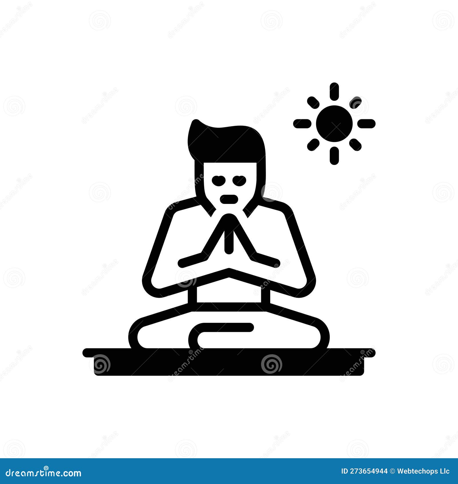 Mix Icon For Existence, House And Location Stock Photo | CartoonDealer ...