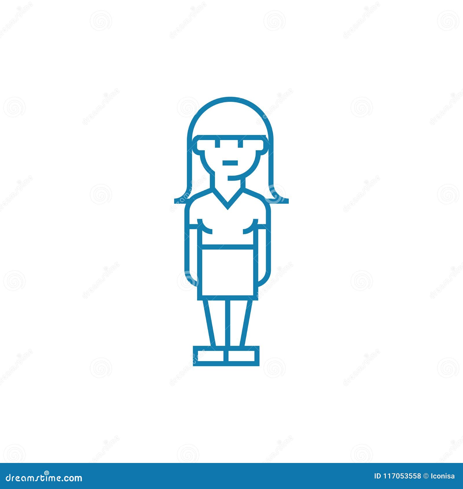 Being in Perplexity Linear Icon Concept. Being in Perplexity Line ...