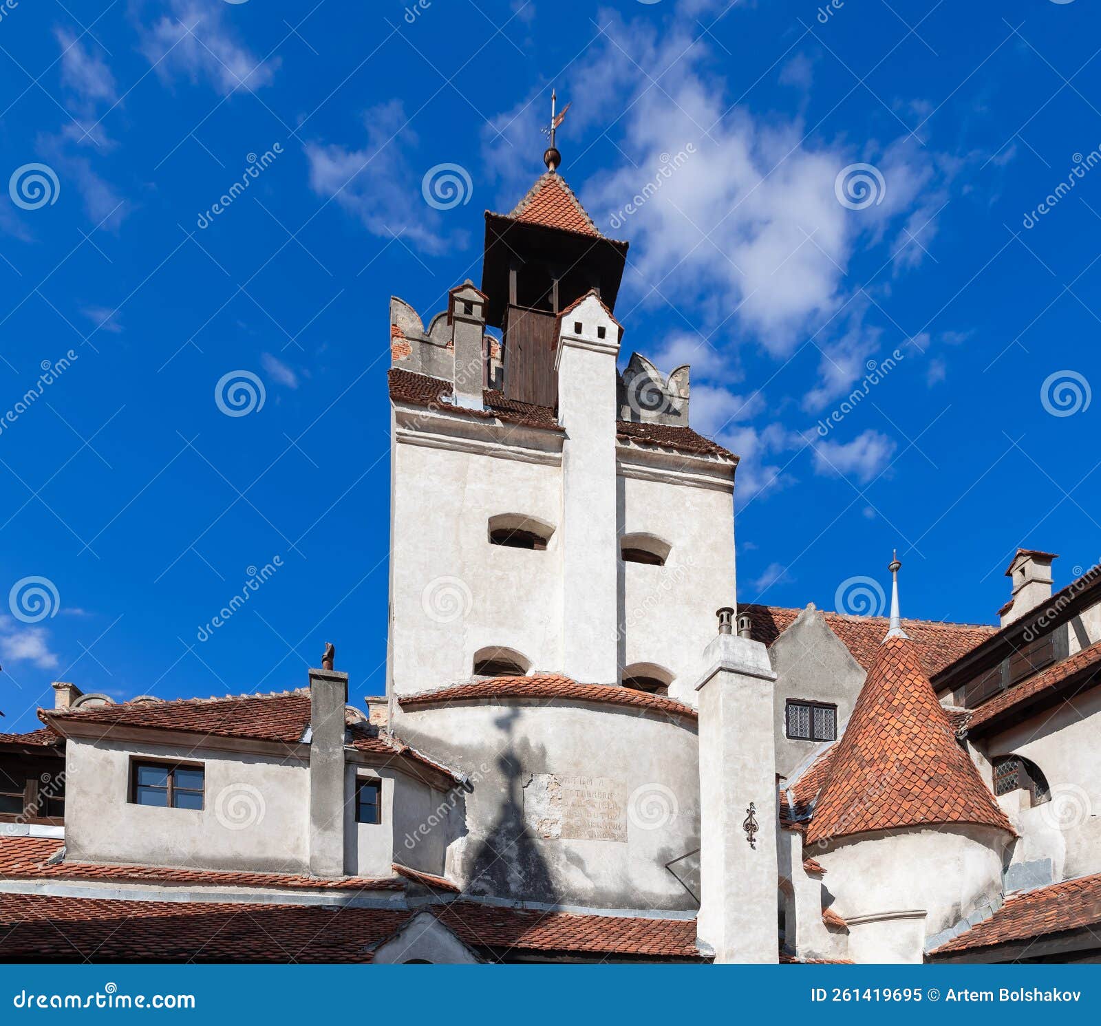 Being a Very Complex Architectural Structure Bran Castle Was Built ...