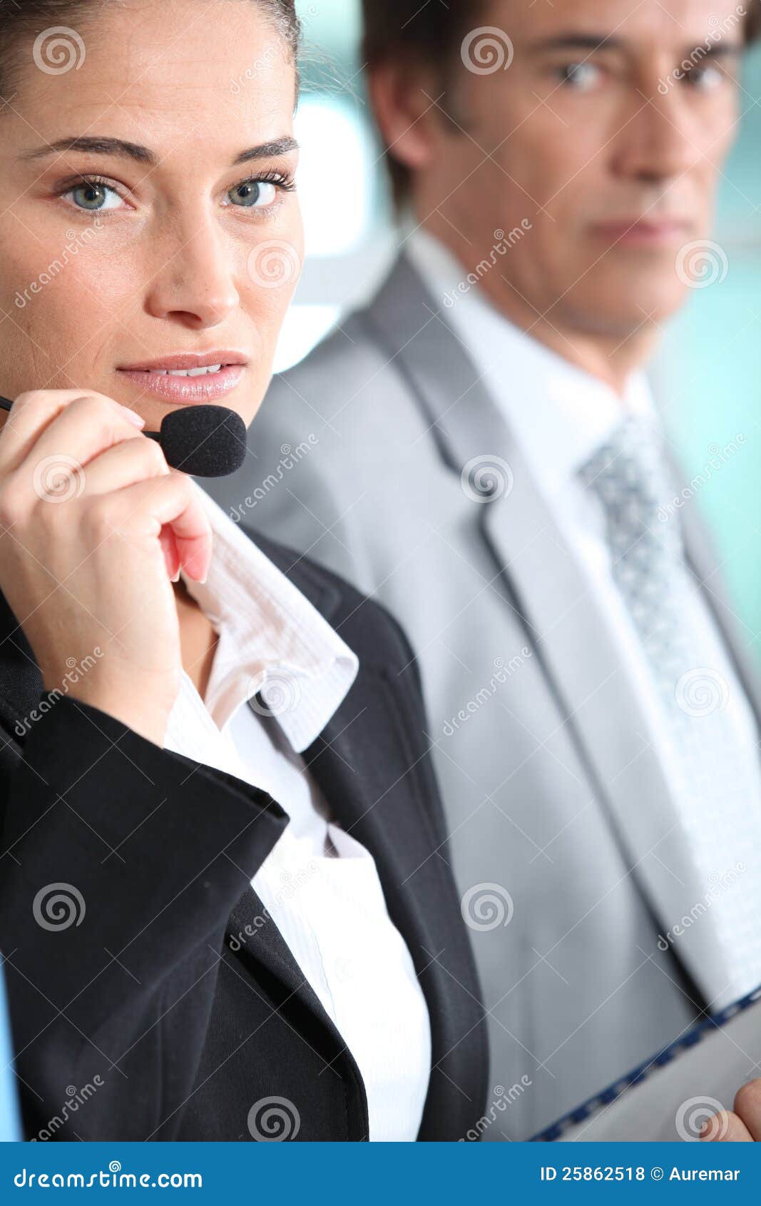 Being watched by her boss stock photo. Image of female - 25862518