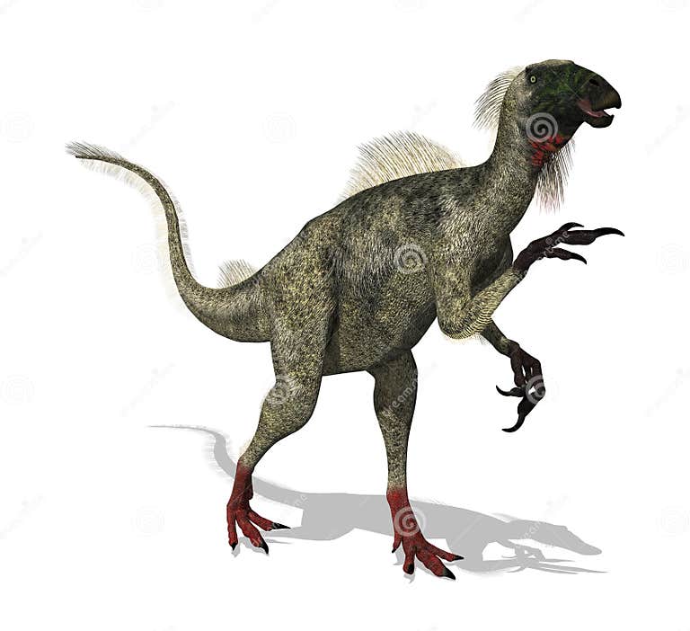 Beipiaosaurus stock illustration. Illustration of prehistoric - 16404685