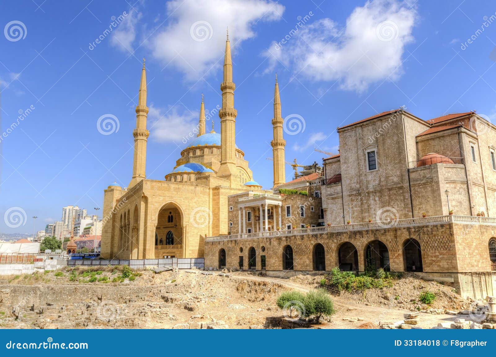 Beiroet Van De Binnenstad, Libanon Stock Foto - Image of oost ...