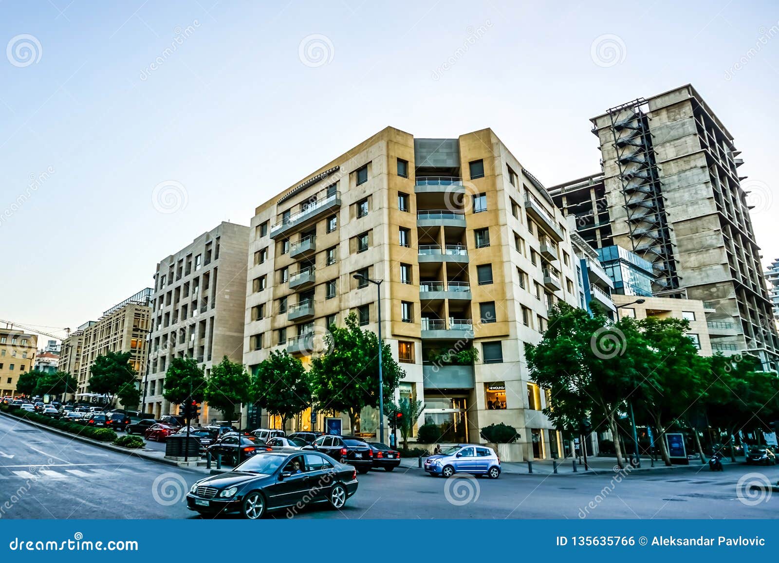 Beirut Common Multi Level Apartment 02 Editorial Photo - Image of ...