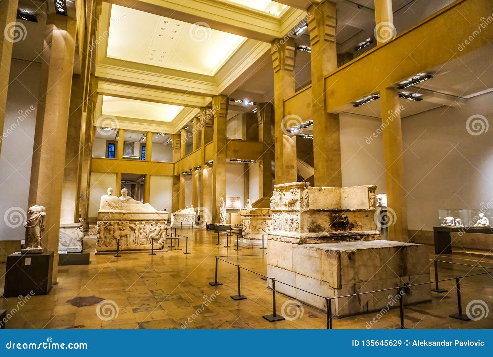 Beirut National Museum 09 editorial stock image. Image of history ...