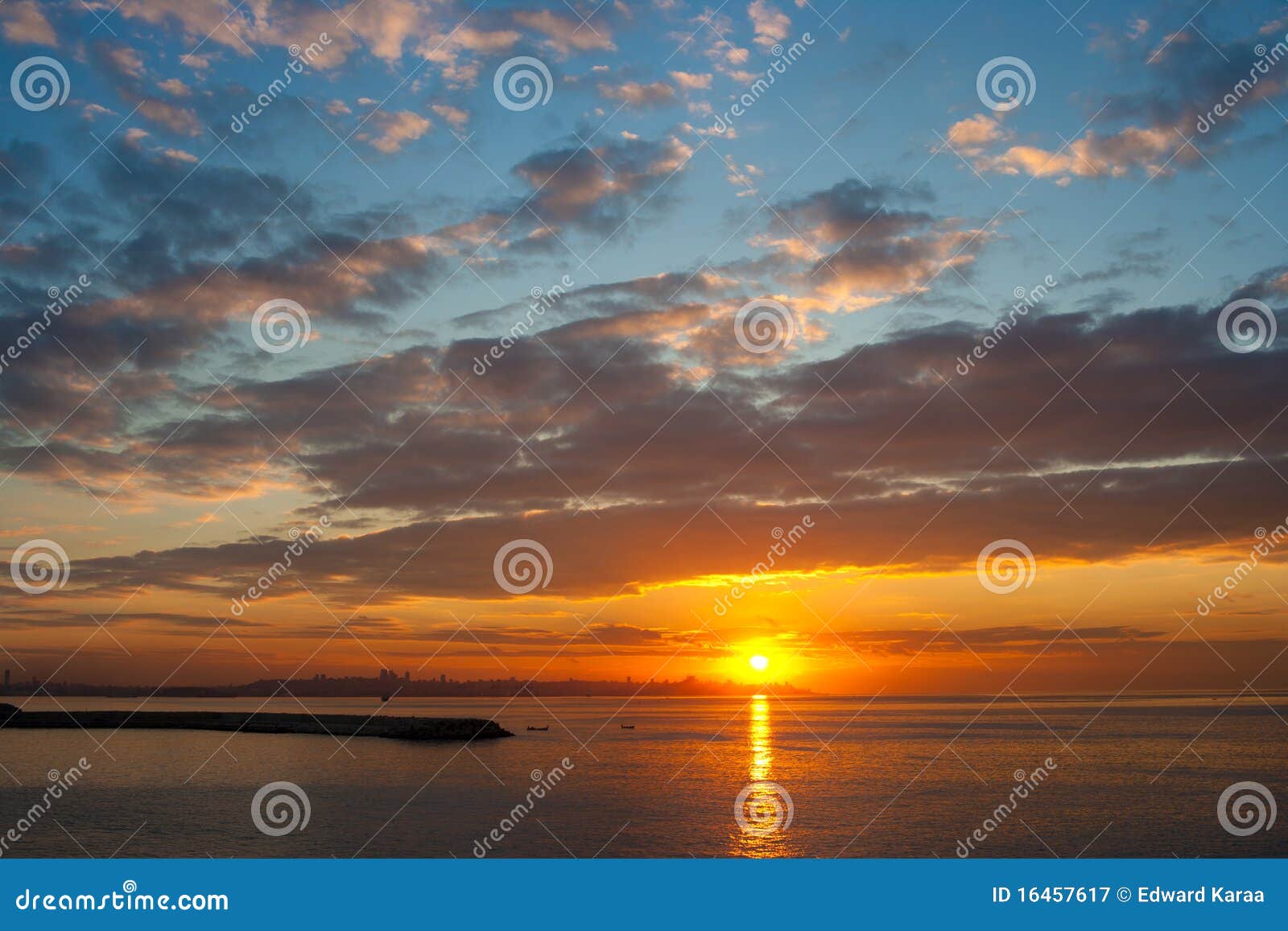 Beirut Sunset stock image. Image of city, capitals, lebanon - 16457617