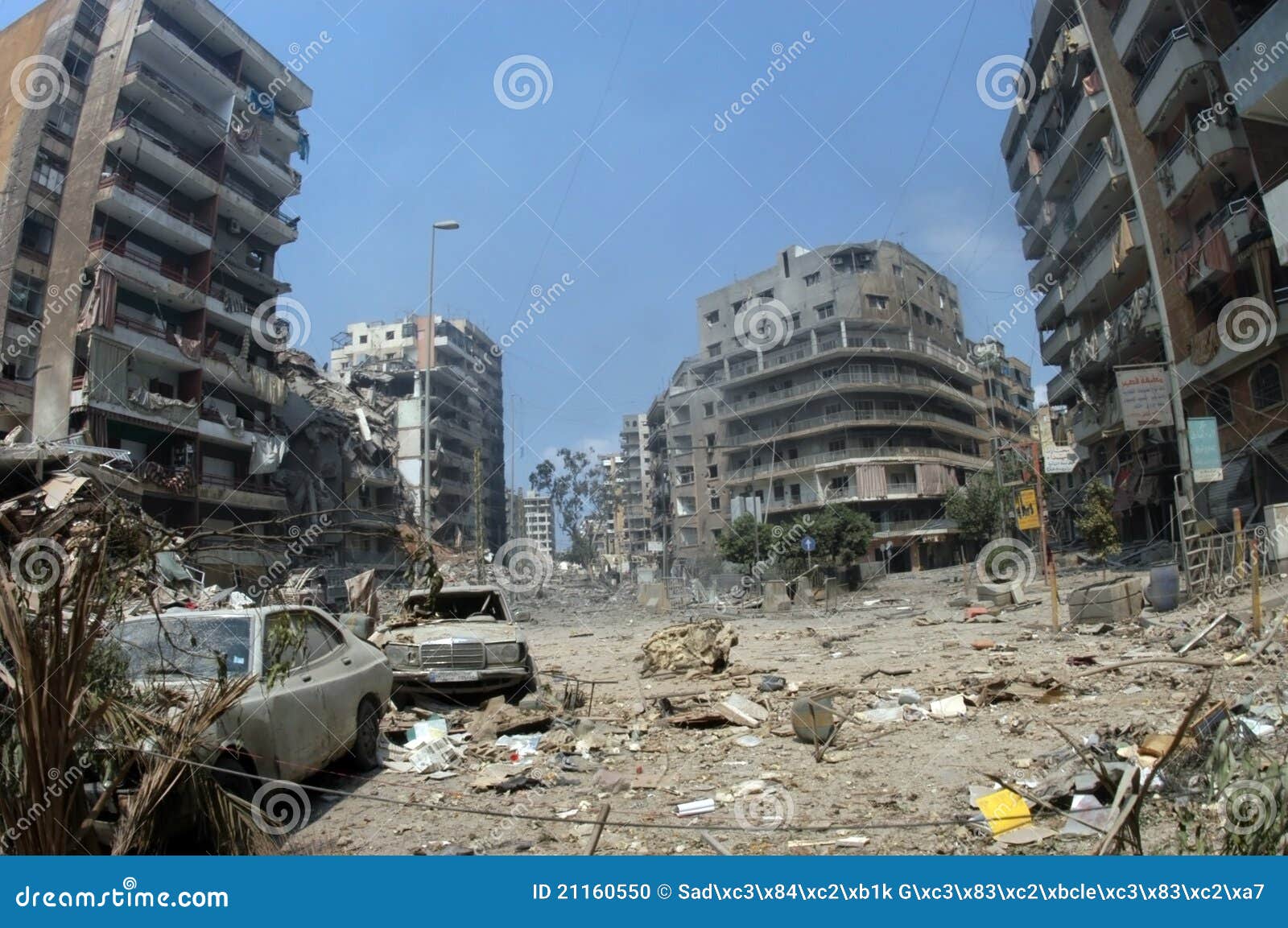 Beirut under Bombing editorial image. Image of hezbollah - 21160550