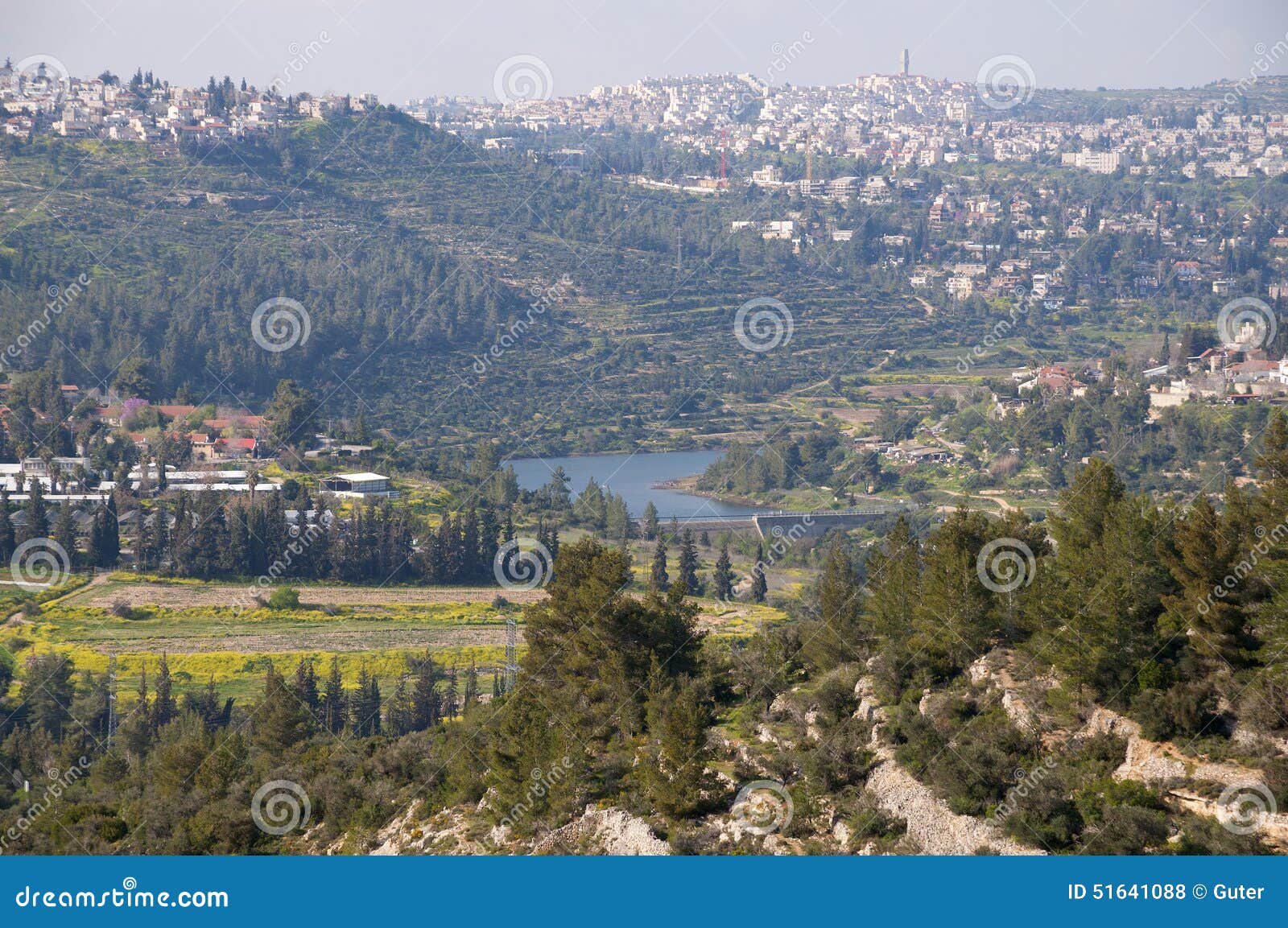 Beit Zayit, Jerusalem stock photo. Image of landscape - 51641088