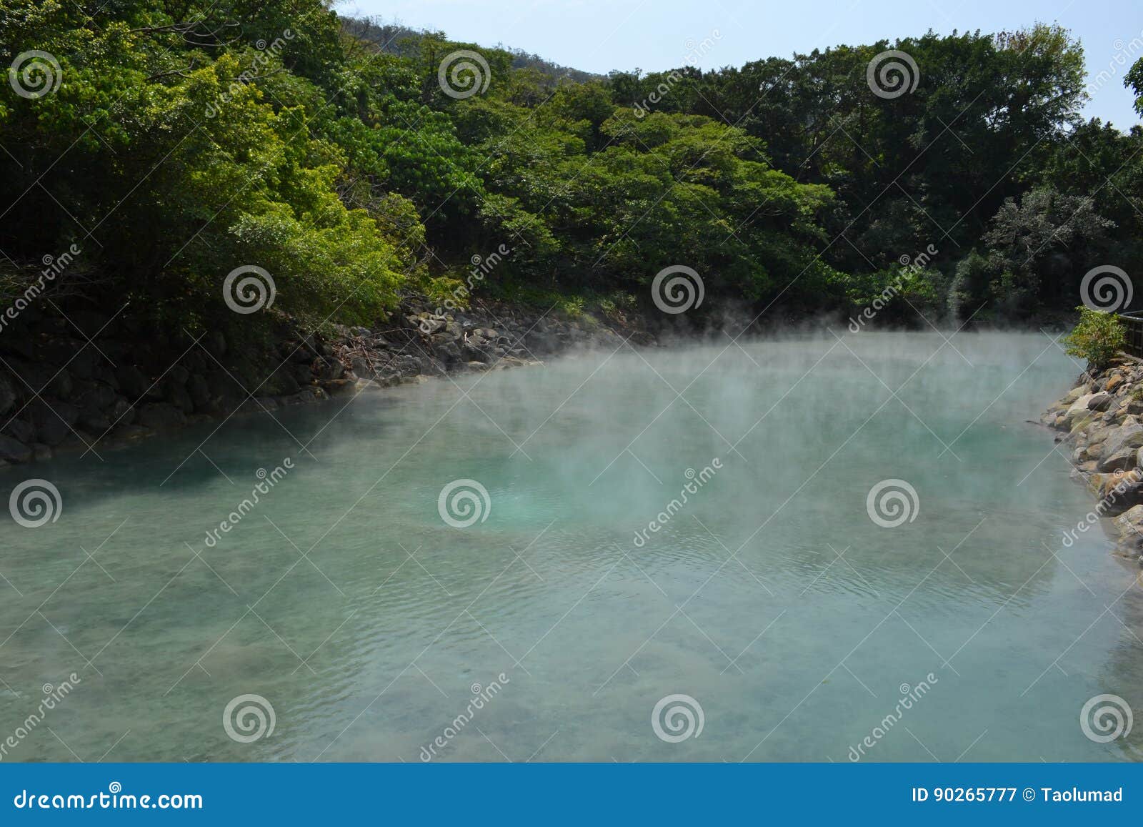 Beitou Hot Springs 2 stock image. Image of taipei, jungle - 90265777