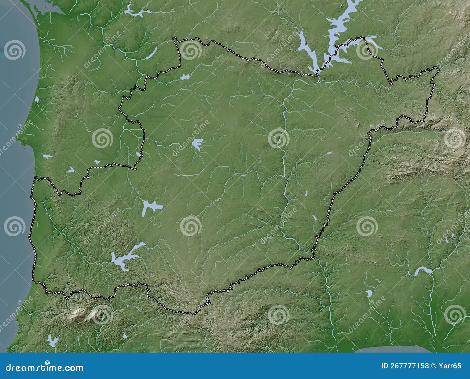 Beja, Portugal. Wiki. No Legend Stock Illustration - Illustration of ...