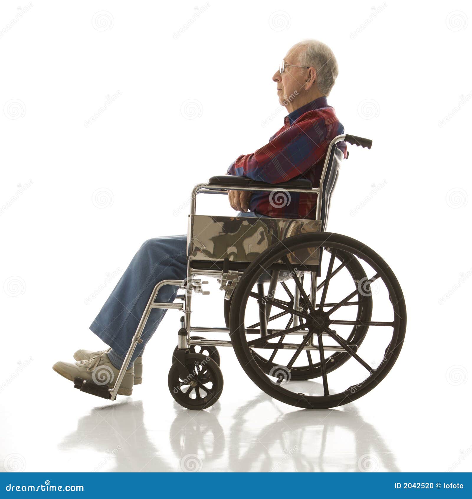 Bejaarde In Rolstoel Stock Foto Image Of Volledig Rolstoel 2042520