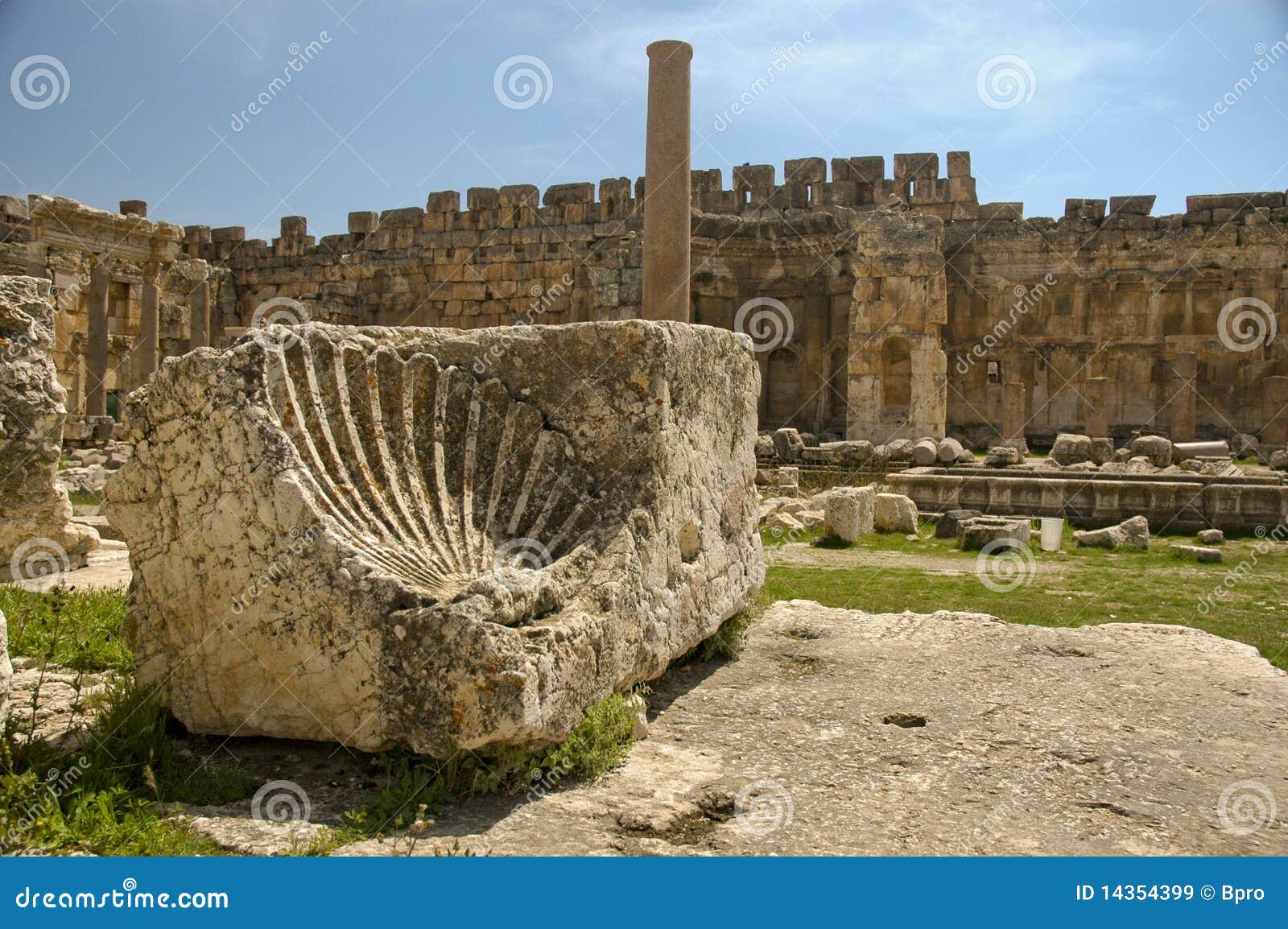 Bekaa Valley, Liban image stock. Image du pierre, roche - 14354399