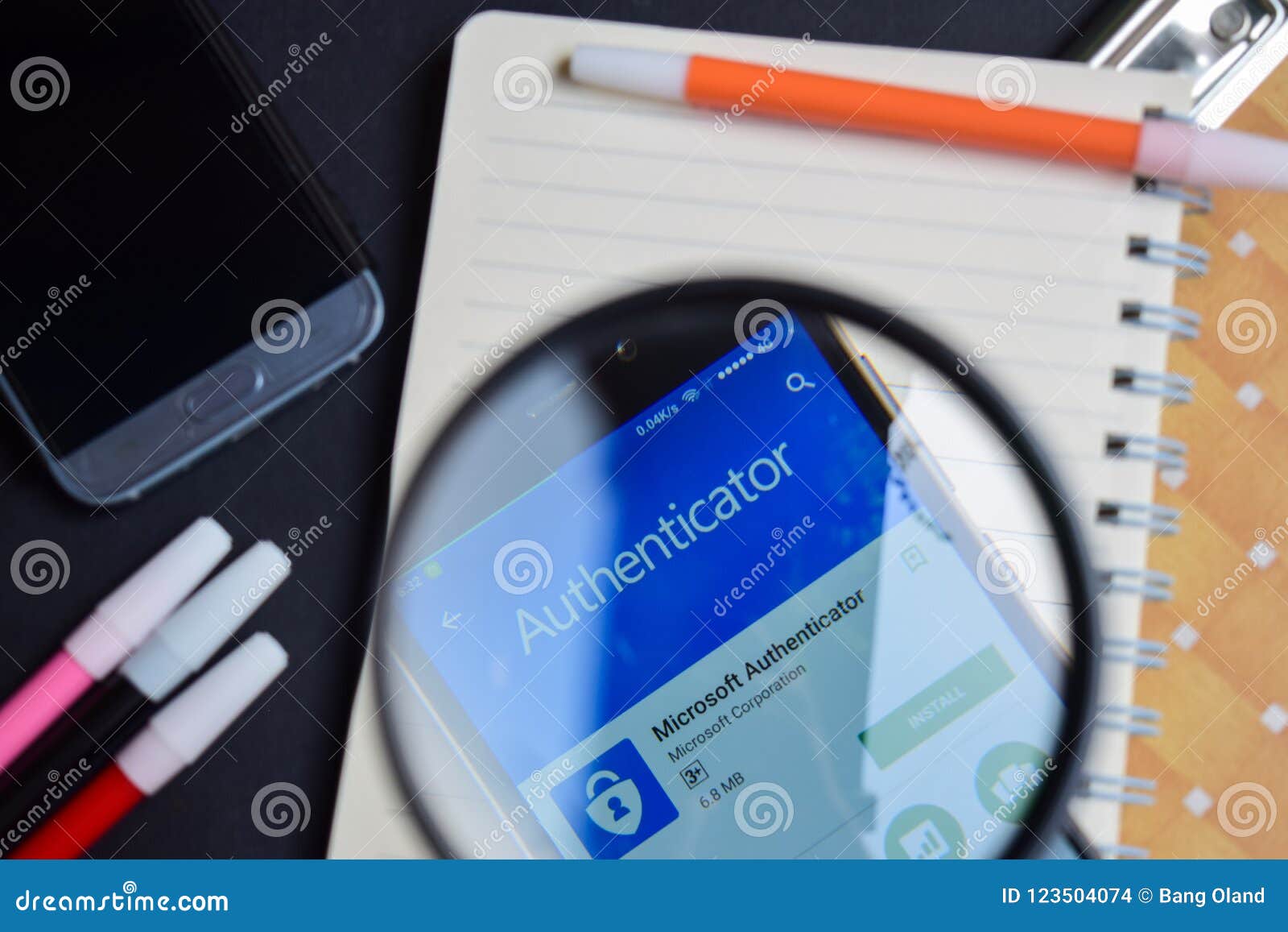Microsoft Authenticator Logo Stock Illustration | CartoonDealer.com ...