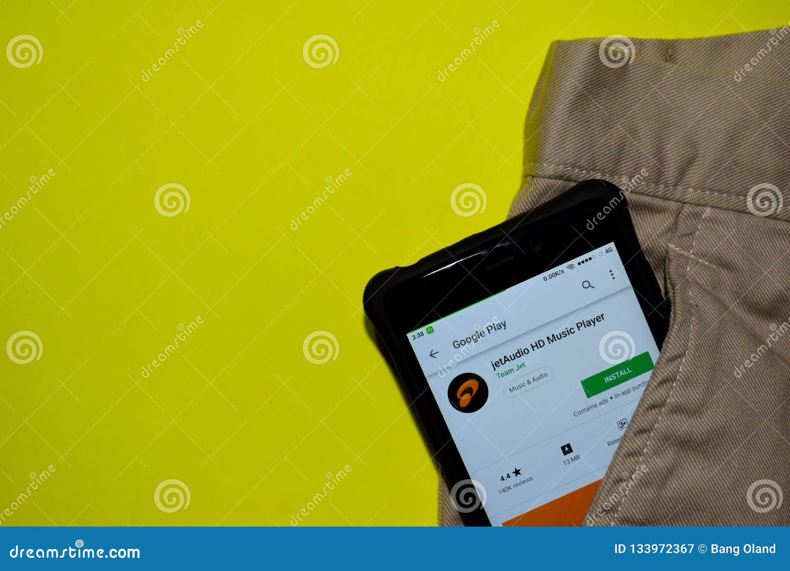 JetAudio HD Music Player Dev Application on Smartphone Screen Editorial ...