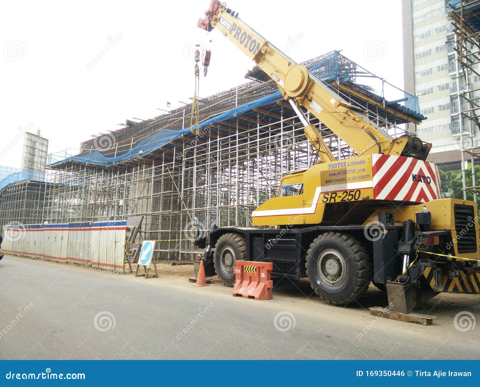 The Machine is Running the Highway Construction Editorial Photo - Image ...