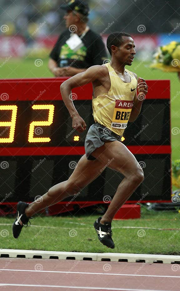 BEKELE editorial image. Image of bekele, competition - 10196445