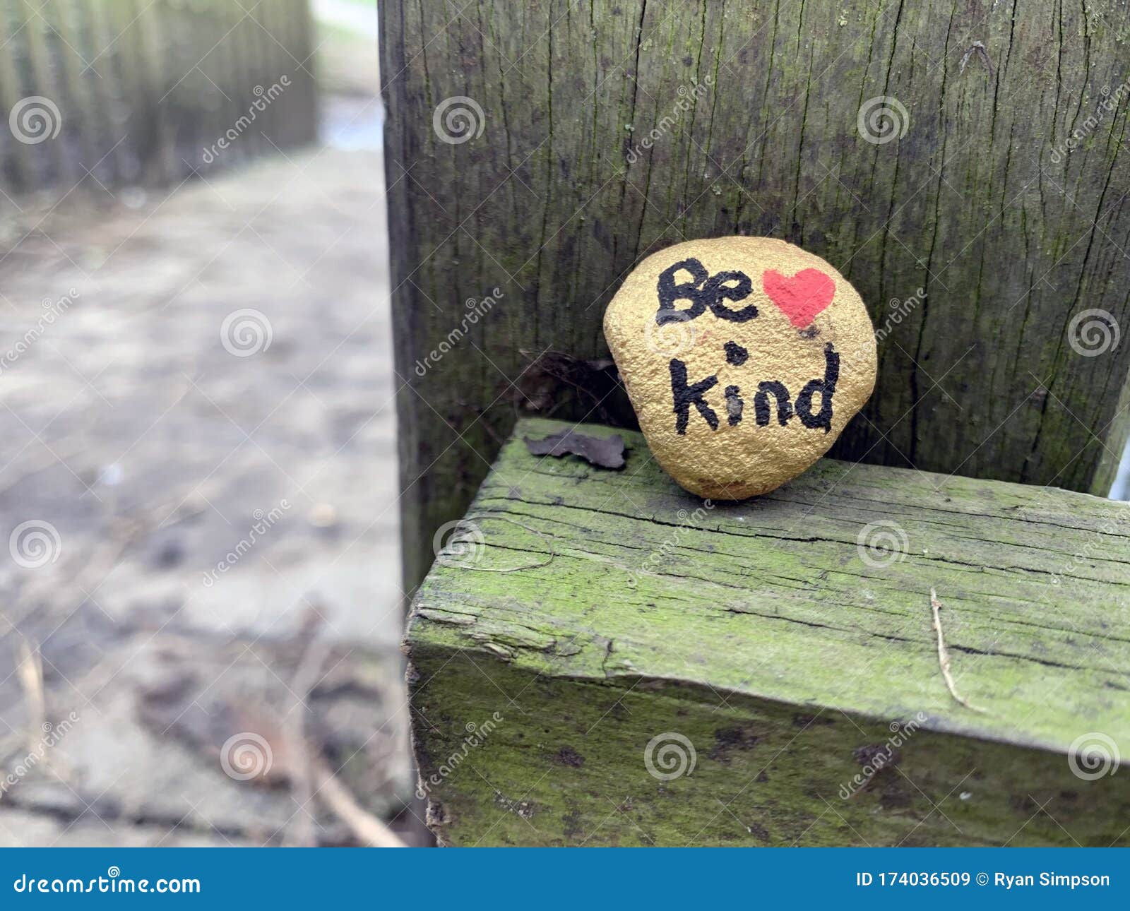 Bekind be kind landscape stock image. Image of rock - 174036509