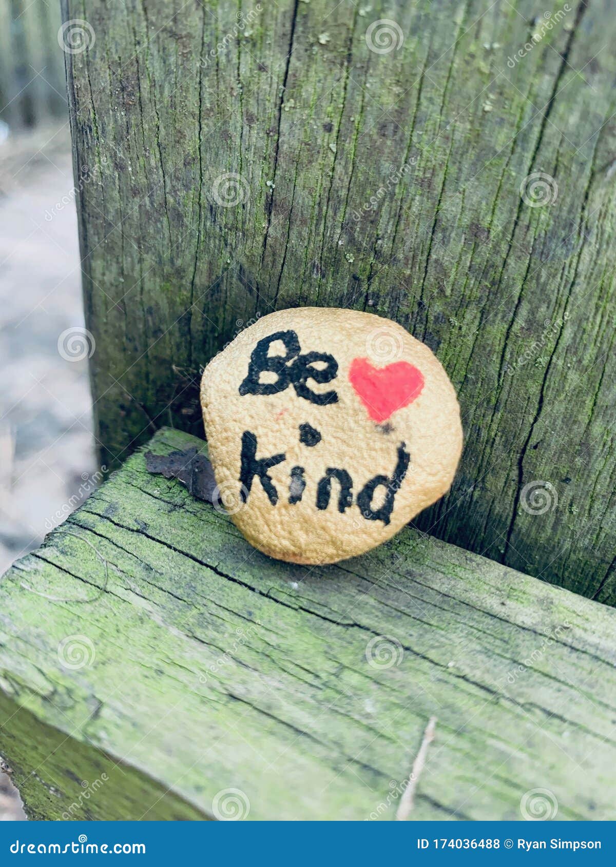 Bekind Be Kind Landscape Royalty-Free Stock Photography | CartoonDealer ...