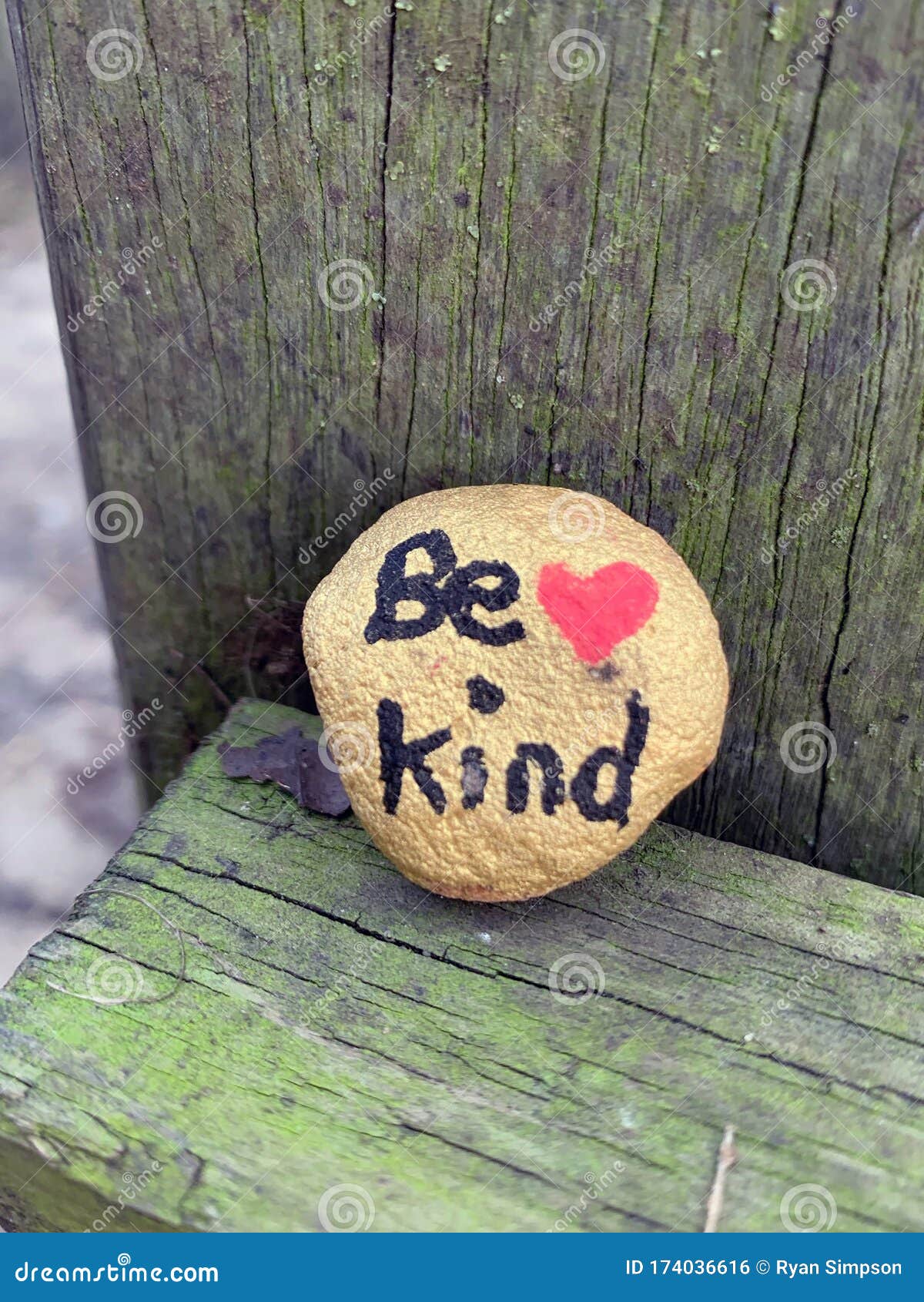 Bekind be kind rock stone stock photo. Image of thoughful - 174036616