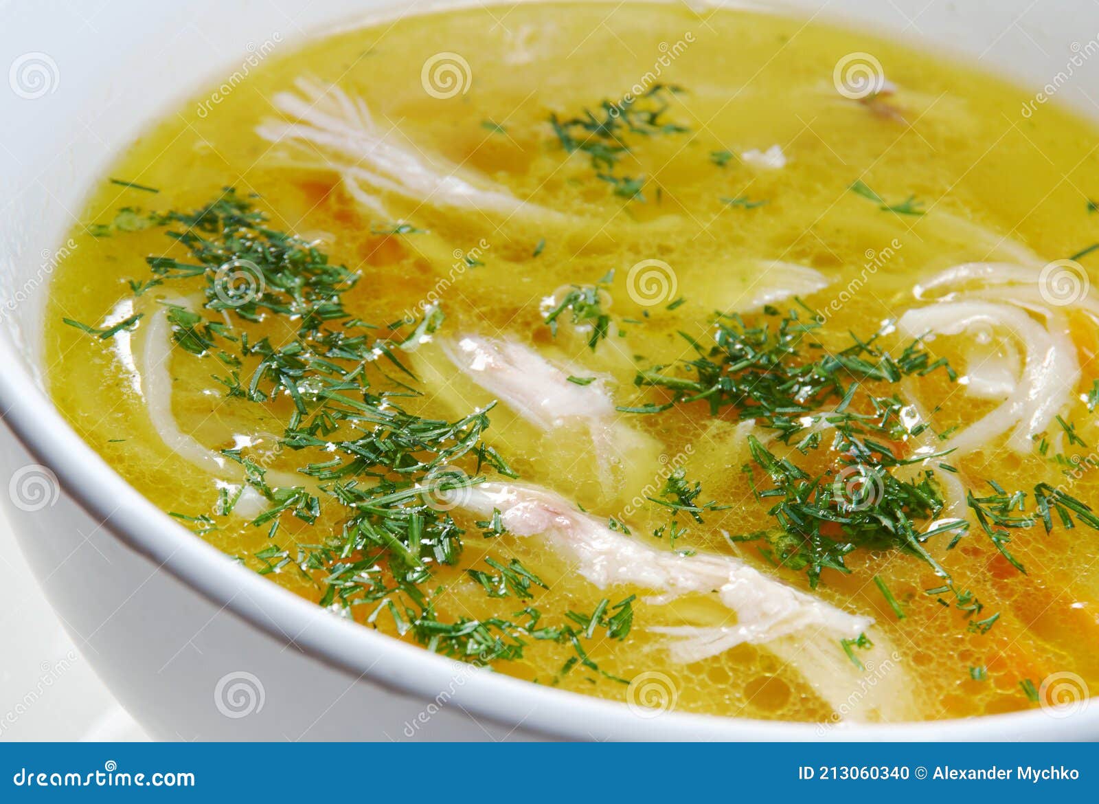 Bela corba stock photo. Image of food, dill, dish, chorba - 213060340