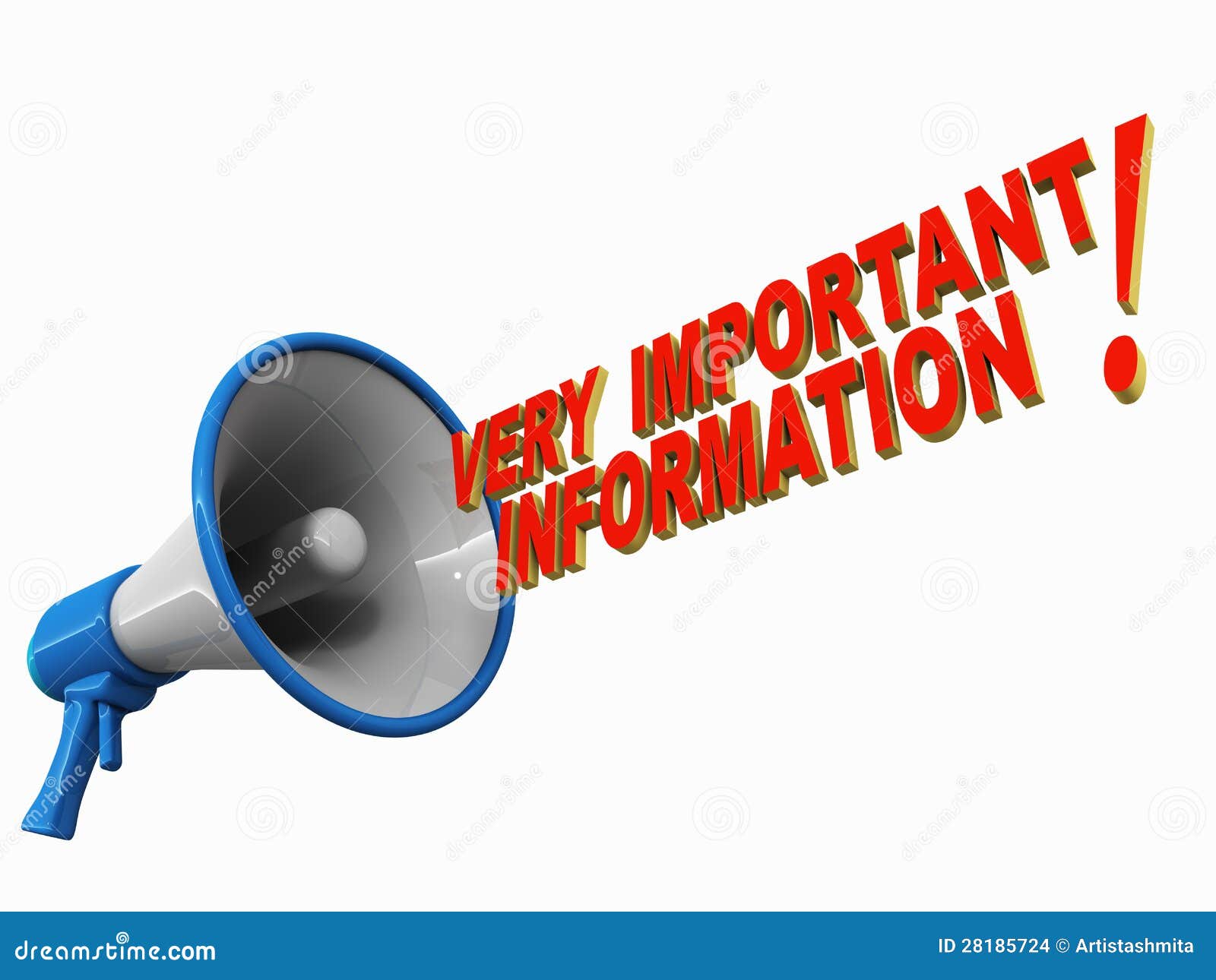 Belangrijke informatie stock illustratie. Illustration of stier - 28185724