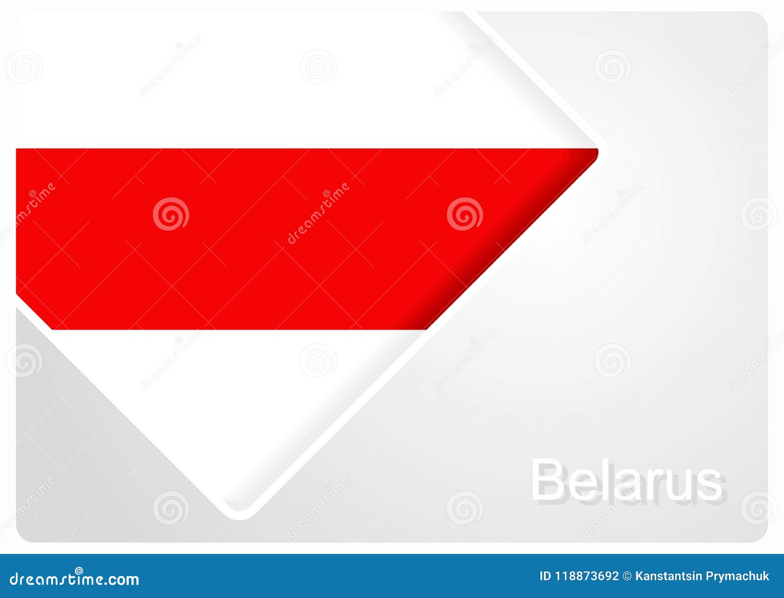 Belarus Flag Design Background. Vector Illustration. Stock Vector ...