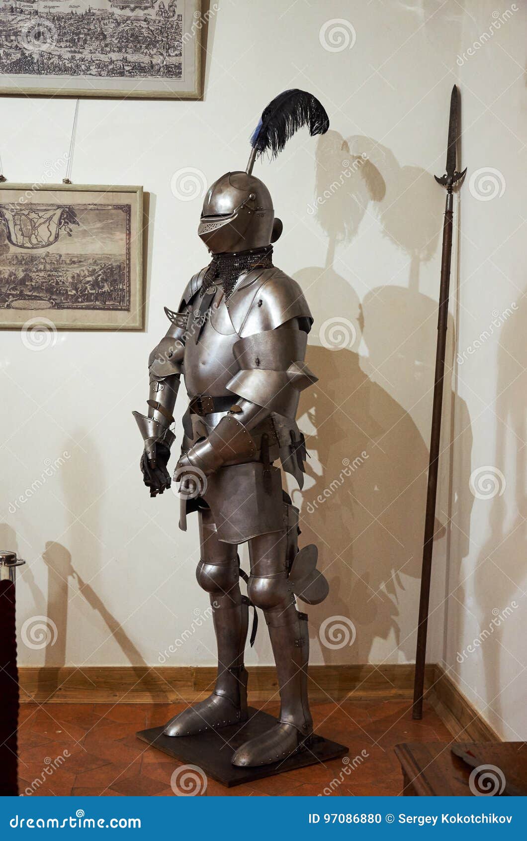 Belarus. the Grodno. Mir Castle is a Museum and Castle Complex. Armor ...