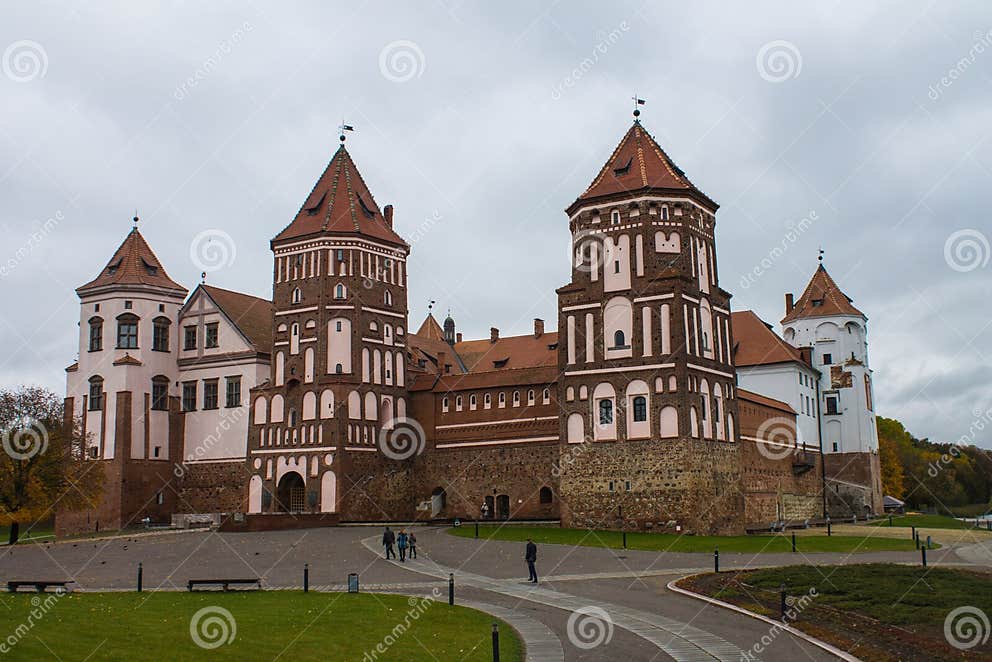 Belarus, Grodno Region, 23, October, 2015: Mir Castle Editorial Stock ... Belarus, Grodno Region, 23, October, 2015: Mir Castle Editorial Stock ...