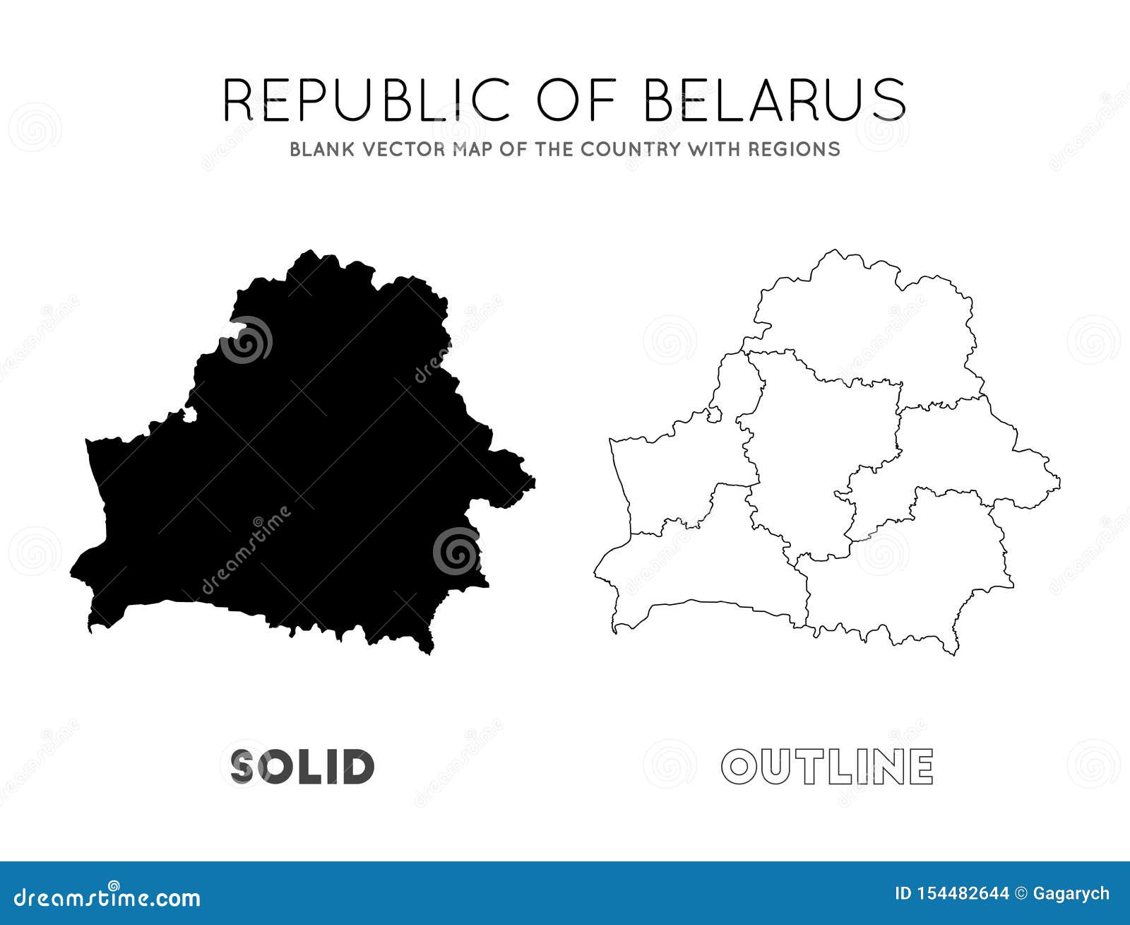 Belarus map. stock vector. Illustration of location - 154482644