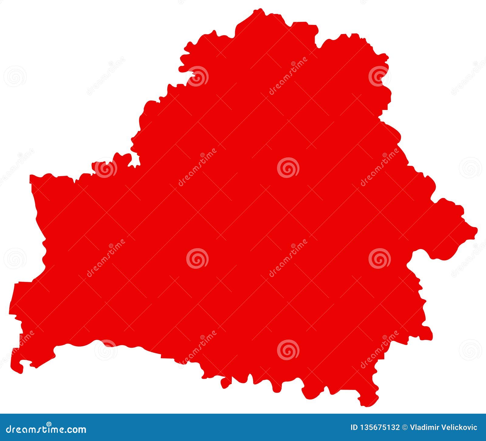 Belarus Map - Republic of Belarus Stock Vector - Illustration of minsk ...