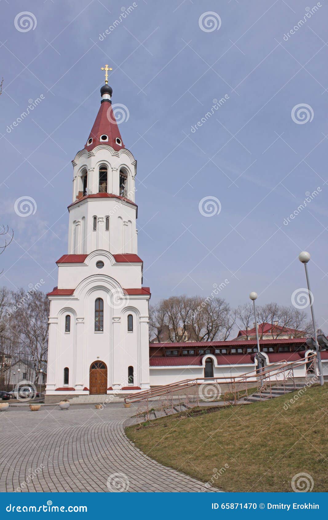 Belarus. Minsk. Church editorial image. Image of brick - 65871470
