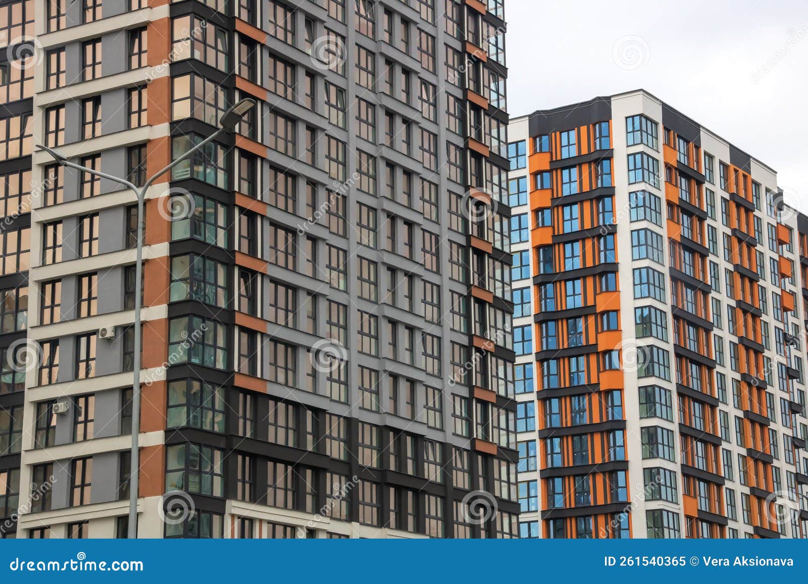 Belarus, Minsk - 28 October, 2022: Modern Houses in Minsk World ...