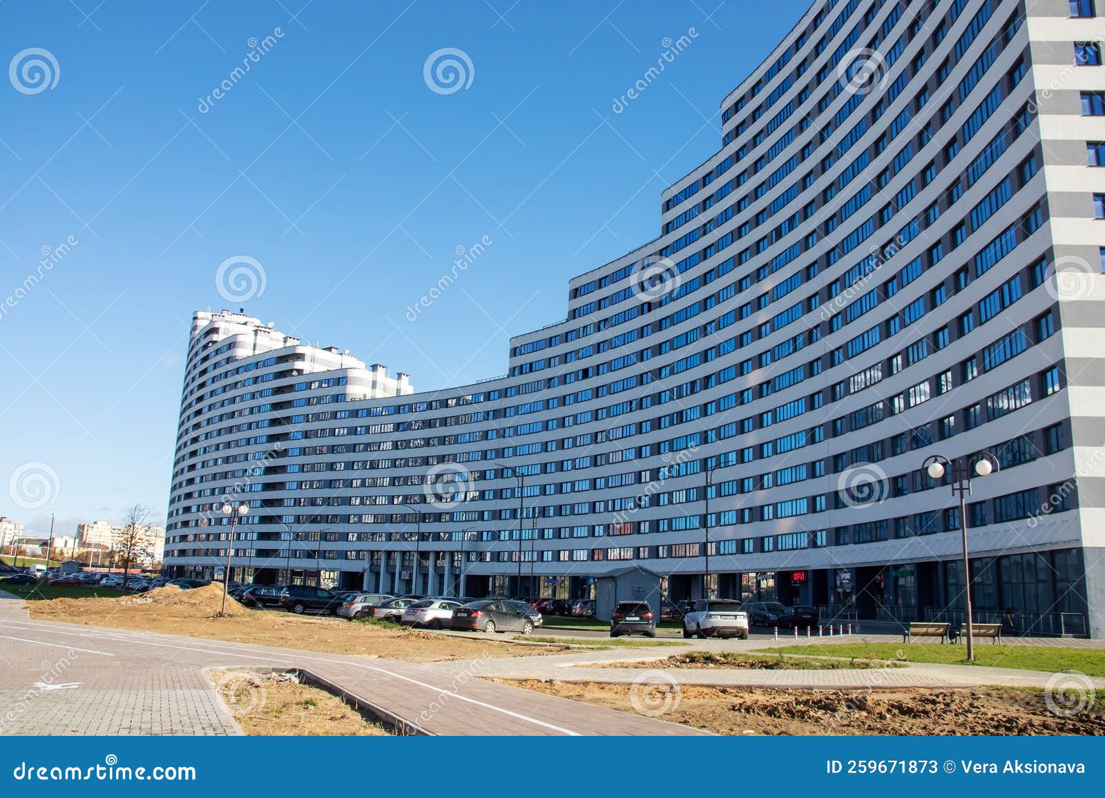 Belarus, Minsk - 20 October, 2022: Wave House in Minsk World Editorial ...