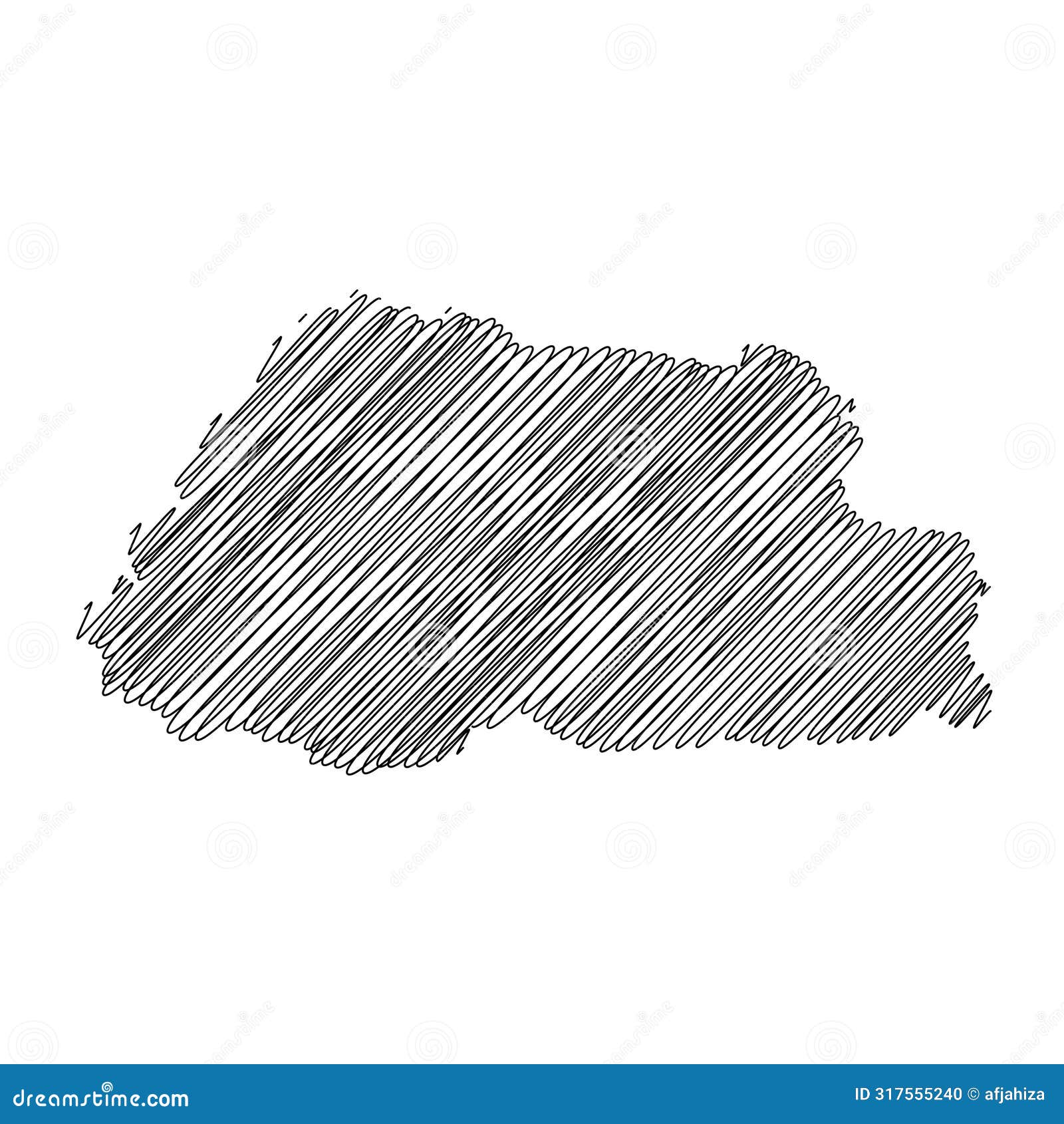 Bhutan Thread Map Line Vector Illustration Stock Vector - Illustration ...