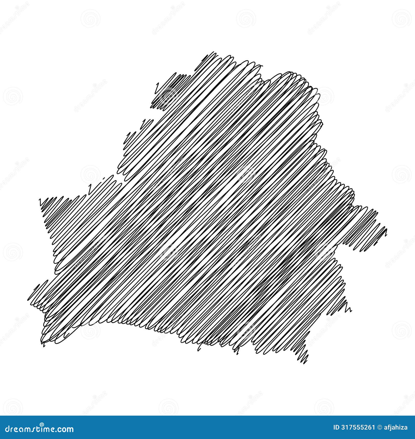 Belarus Thread Map Line Vector Illustration Stock Vector - Illustration ...