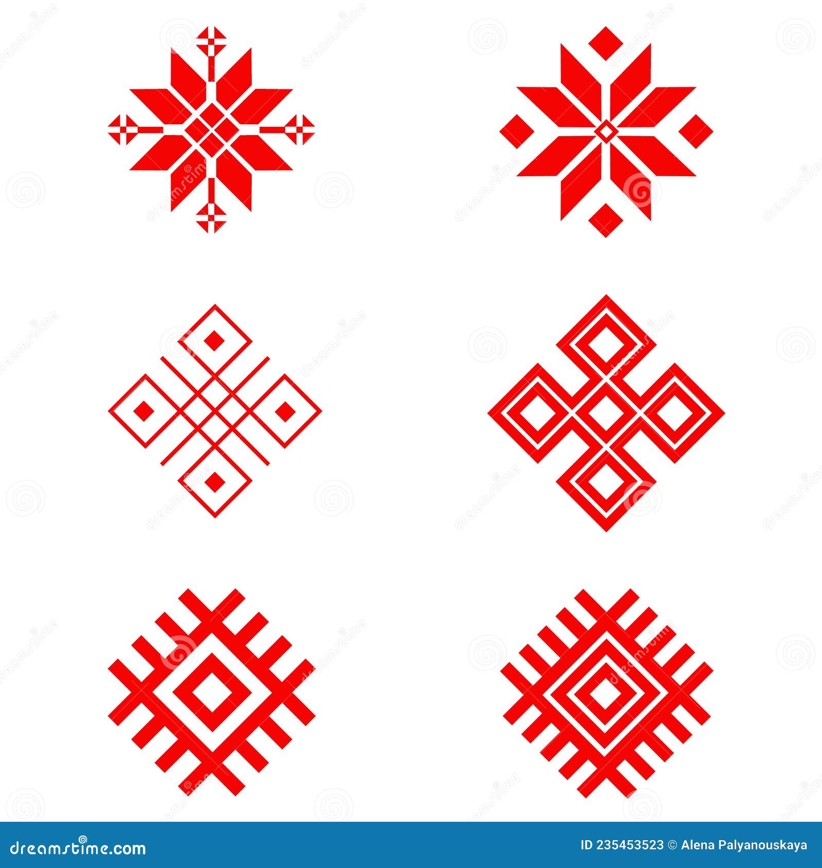 Belarusian Ethnic Ornament, Seamless Pattern. Vector Illustration Stock ...