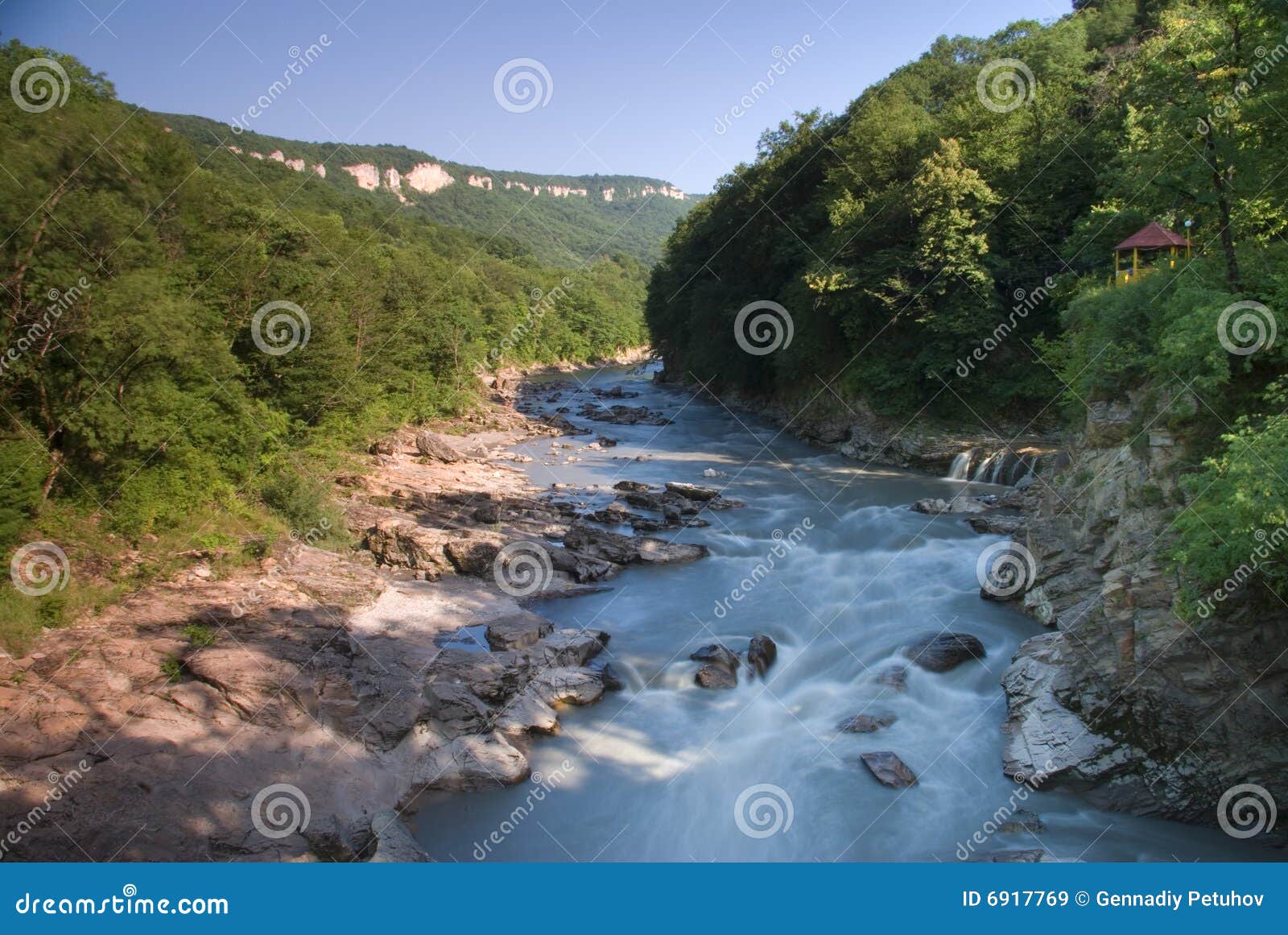 Belaya river stock image. Image of landscape, cyan, federation - 6917769